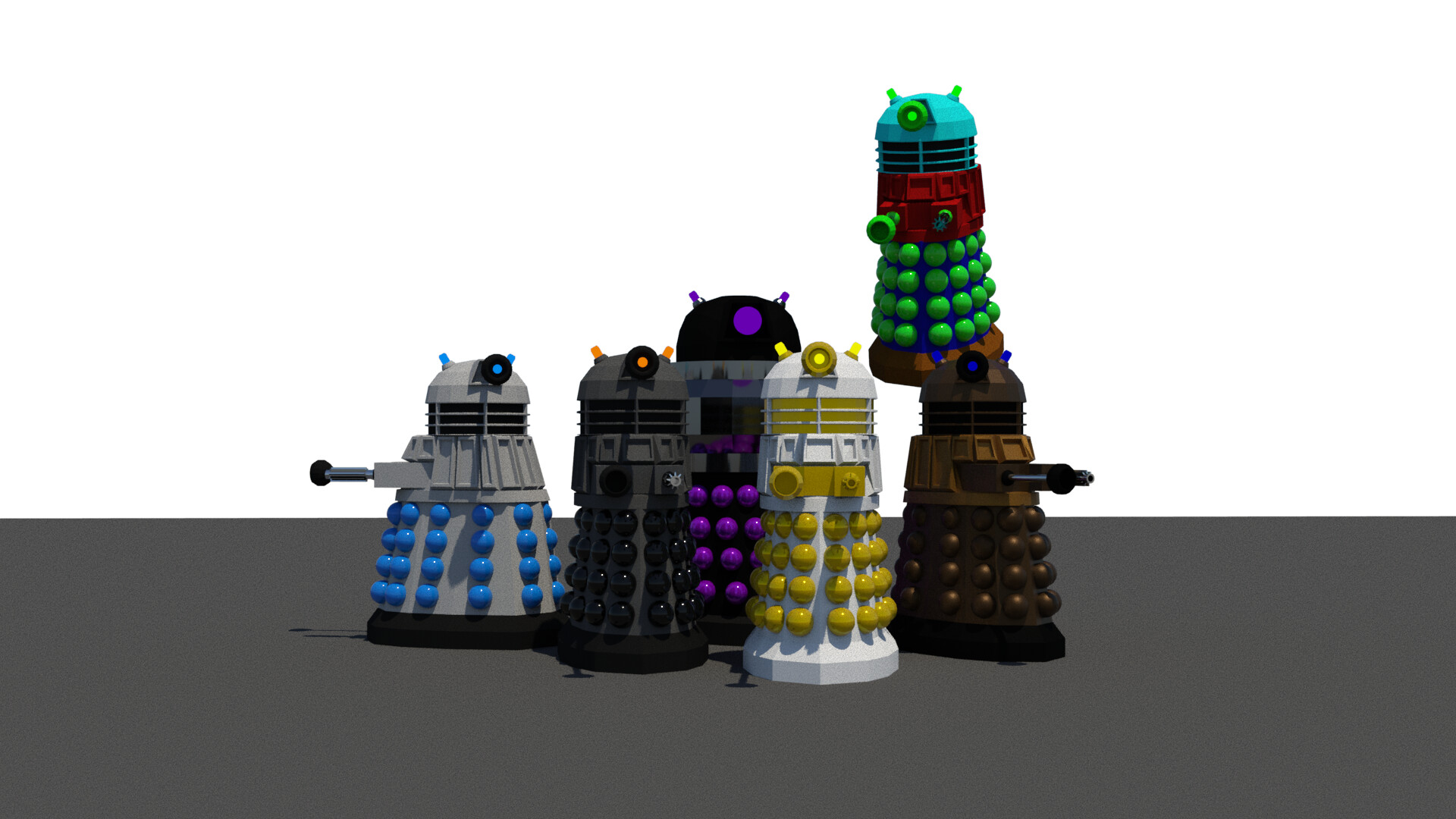 ArtStation - Dalek Render