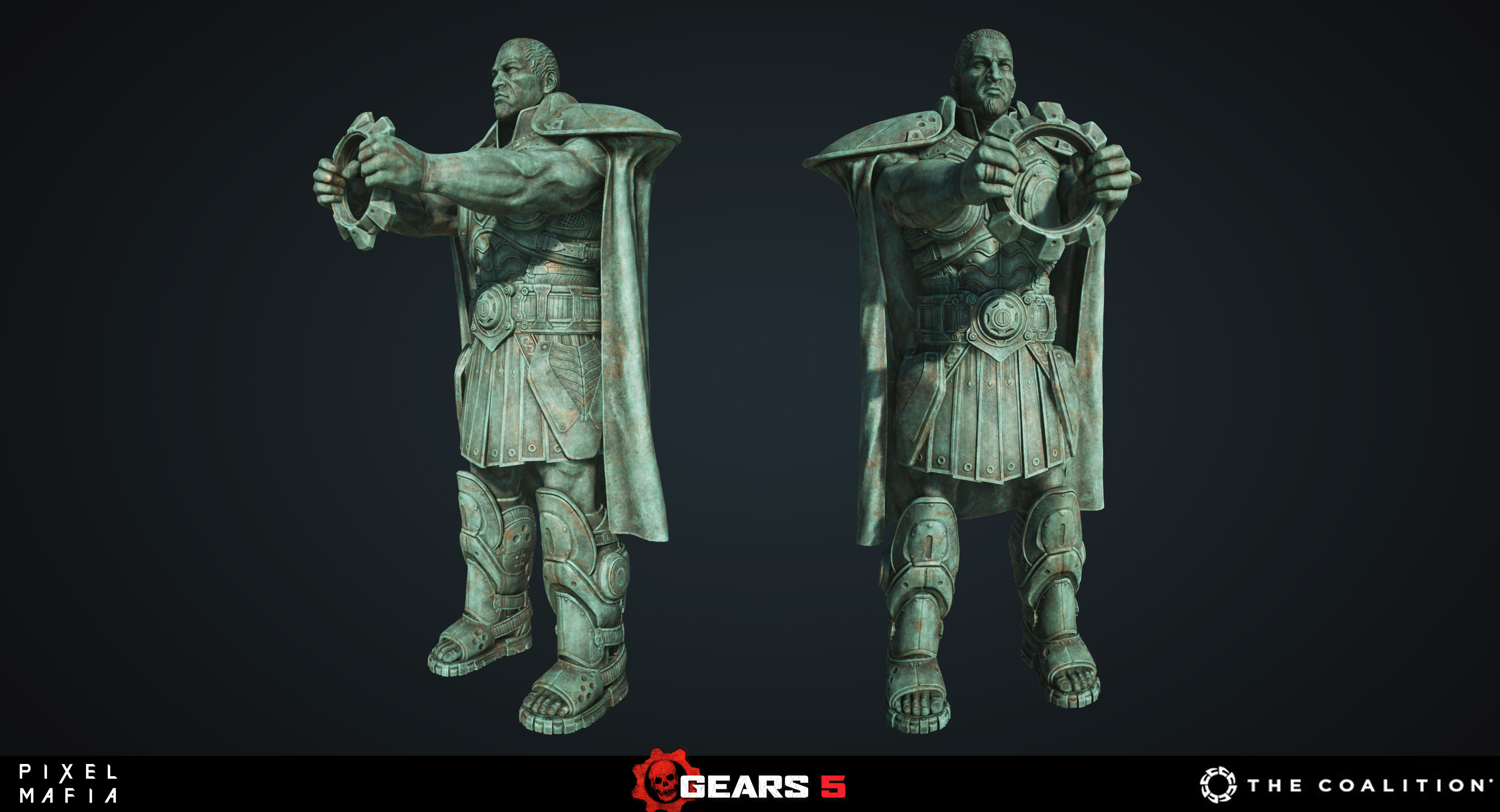 PIXEL MAFIA - Gears 5 - New Ephyra Statues
