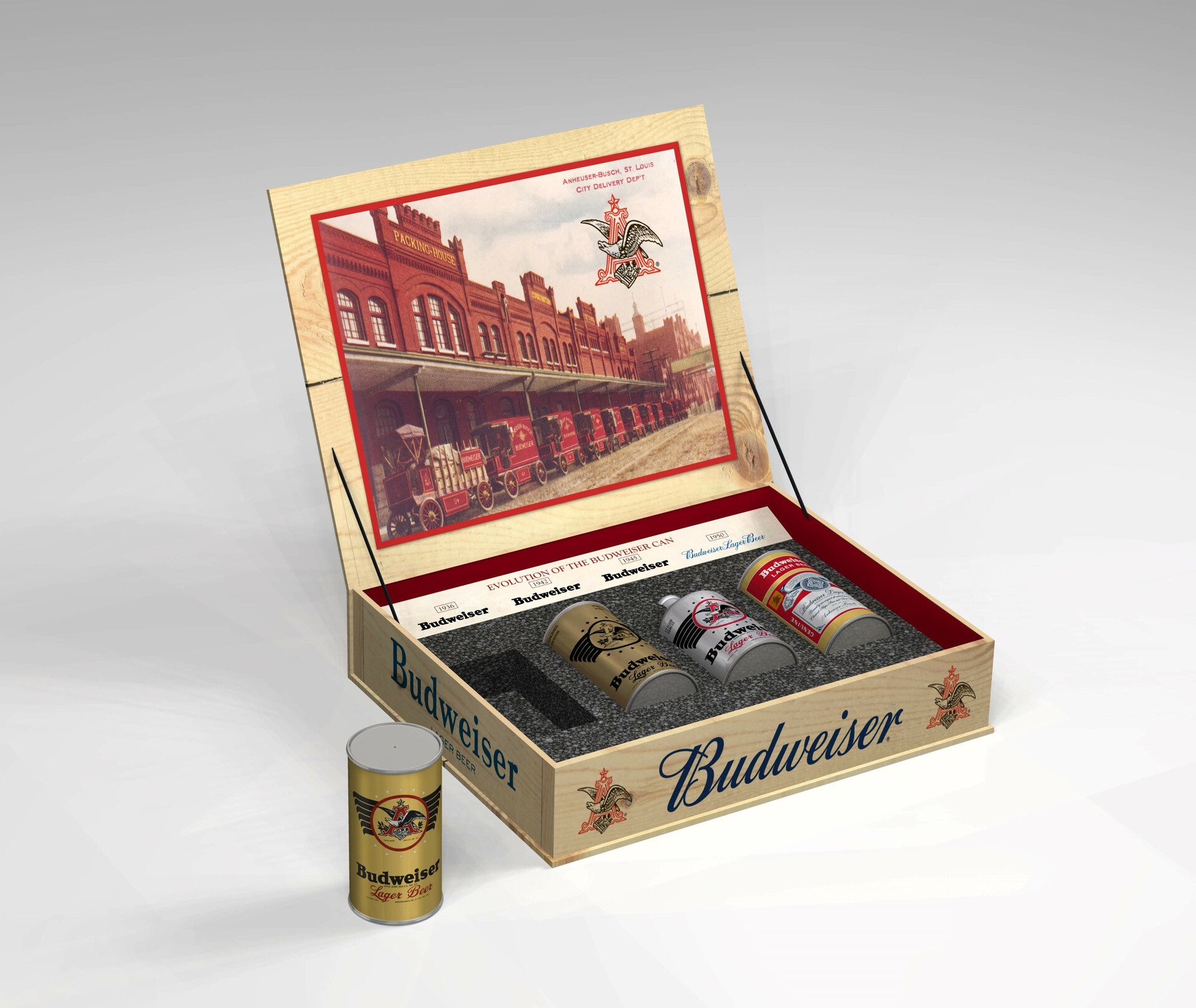 ArtStation - Miniature Budweiser Can Collection (boxed set)
