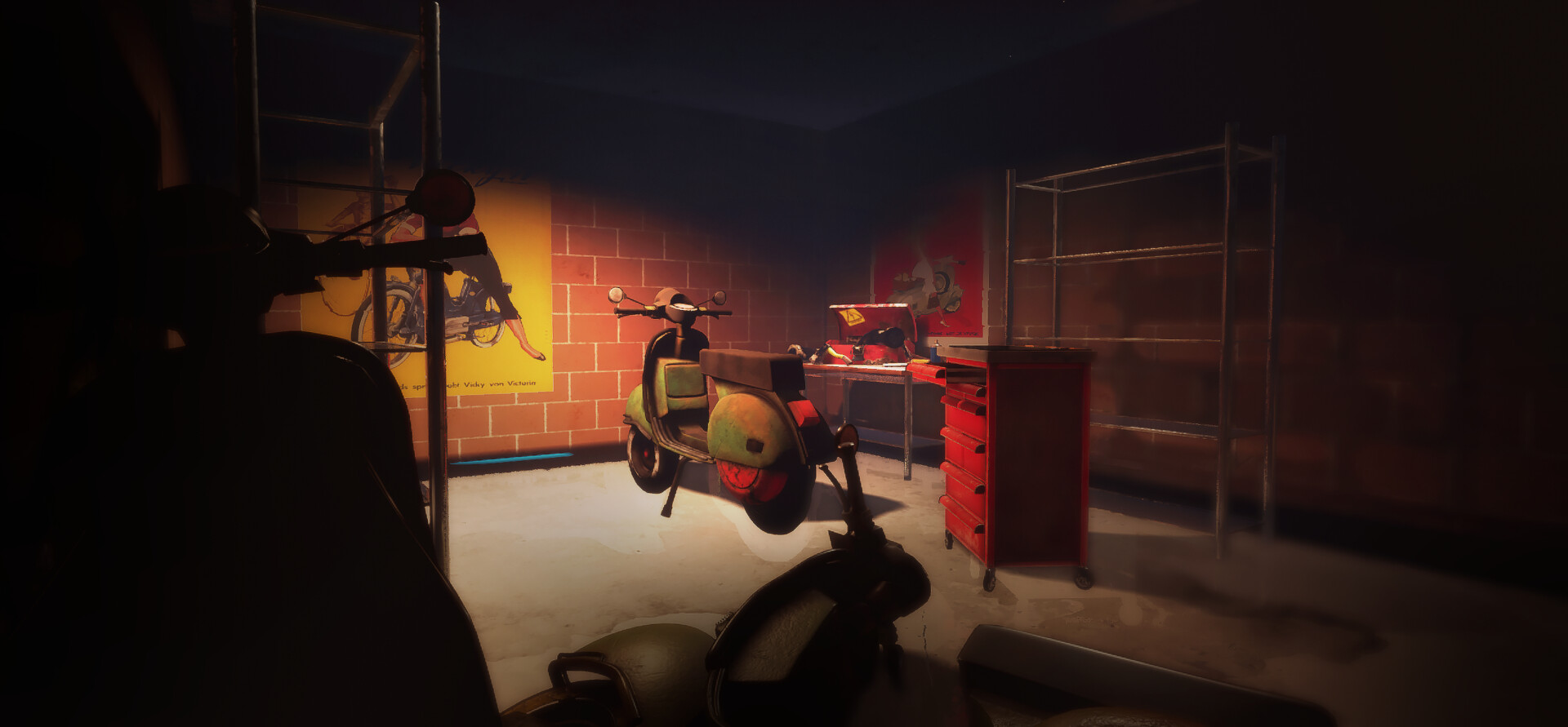 ArtStation - Vespa Garage