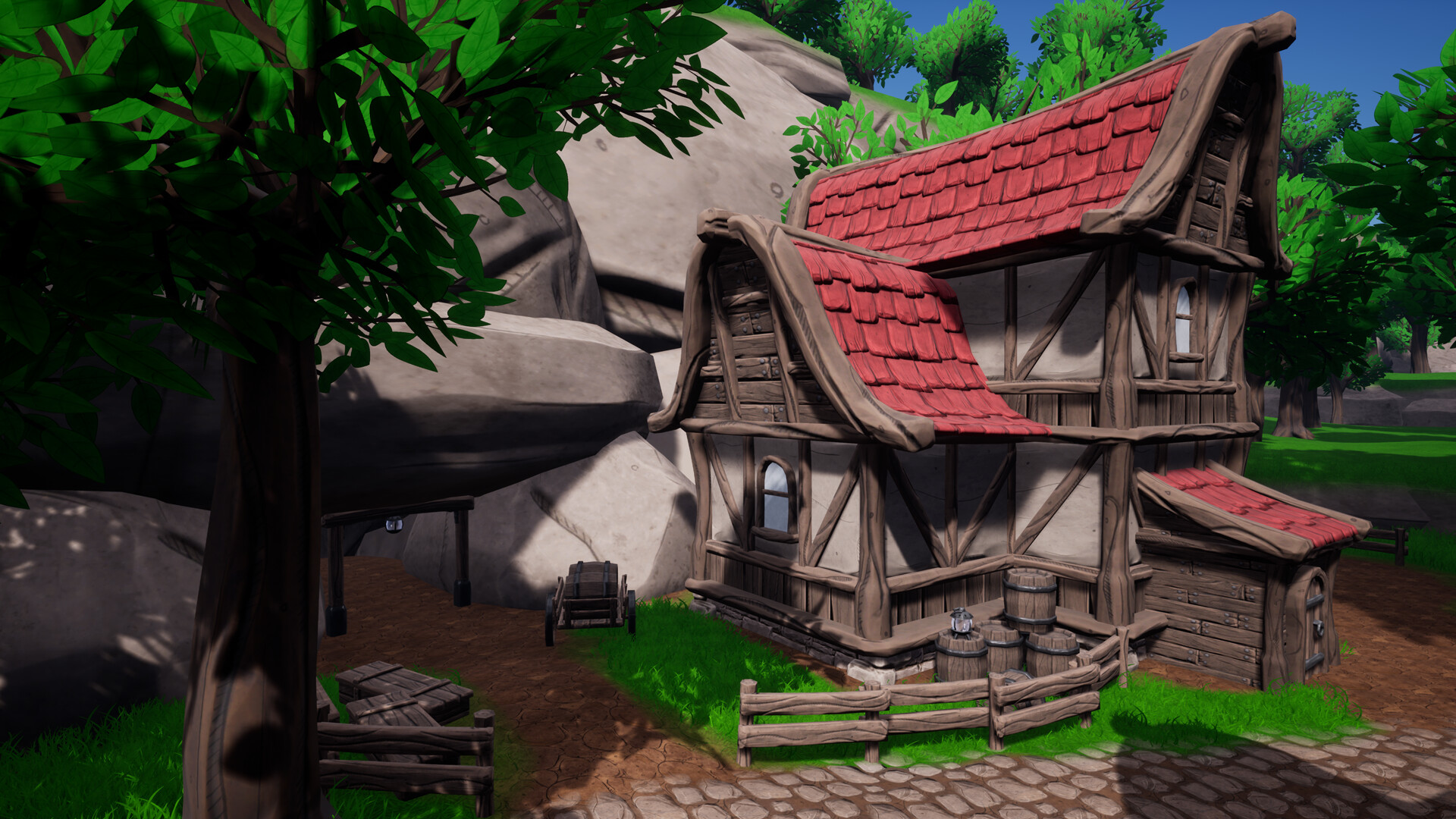 ArtStation - Fantasy Village