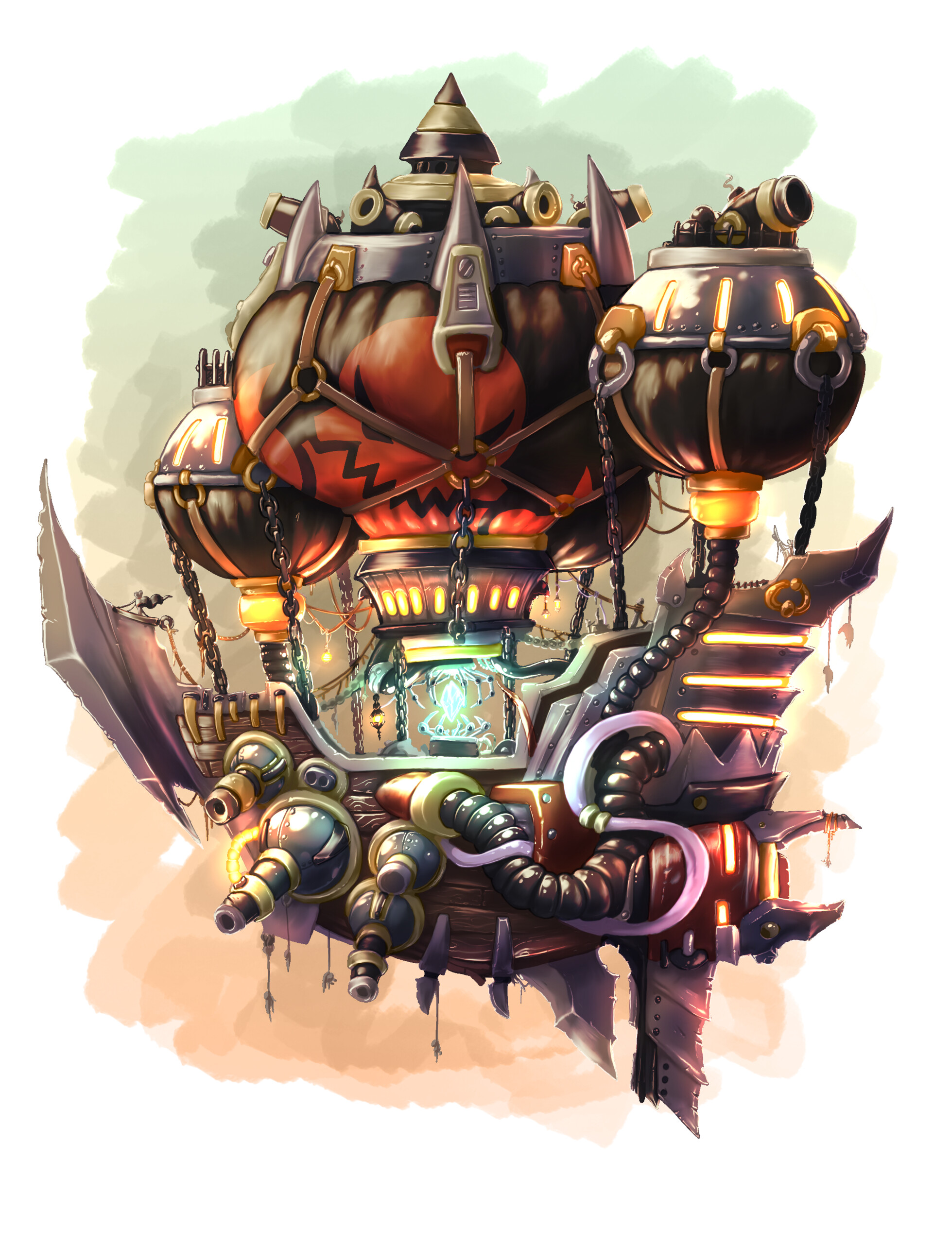 ArtStation - Skyship Raāth