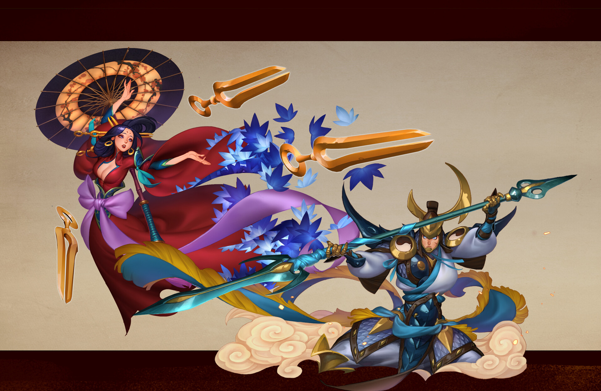 ArtStation - old Three Kingdoms charactors