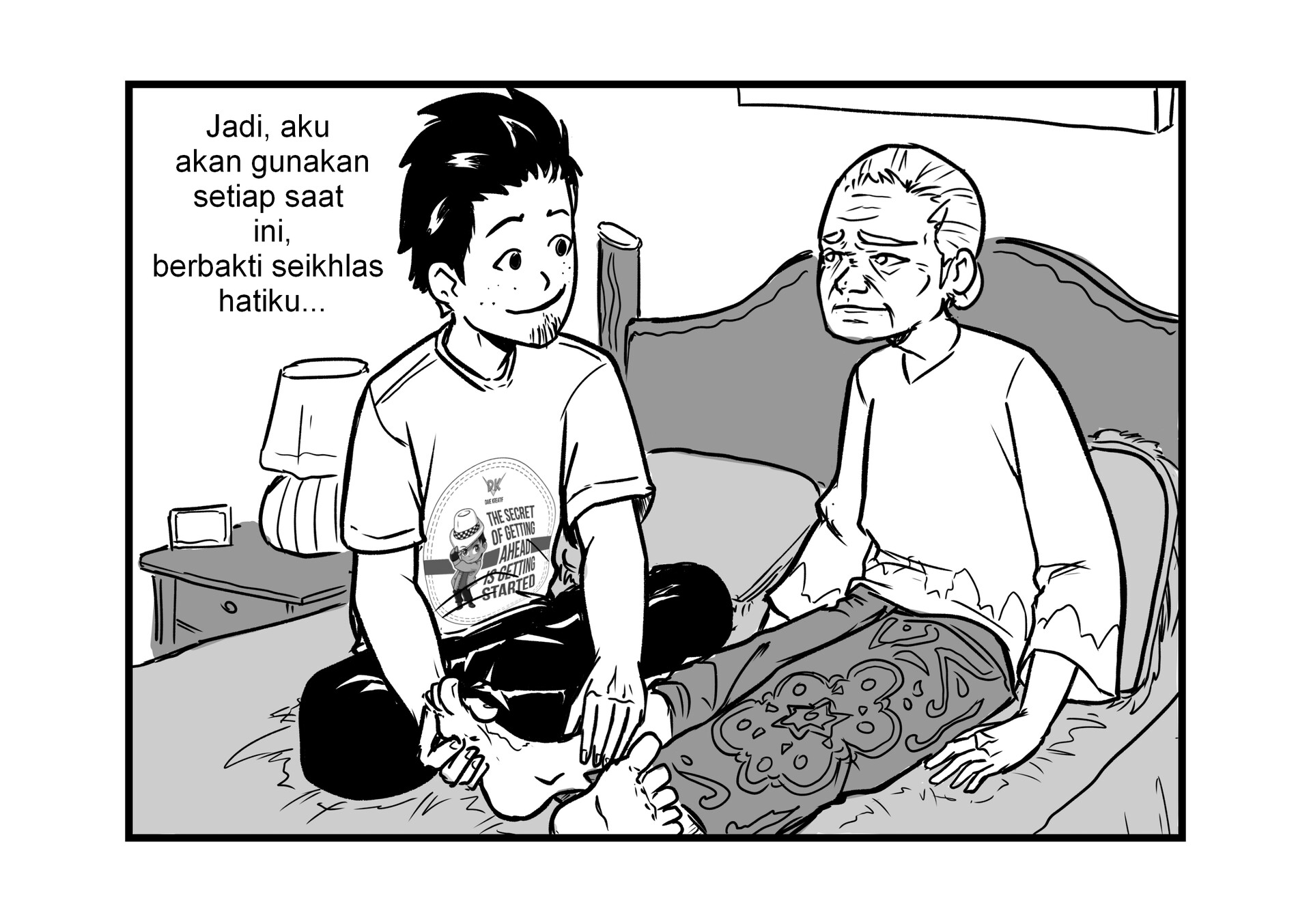 Nazr Syaff - [COMIC] Kebahagiaan Aku Yang Sebenar