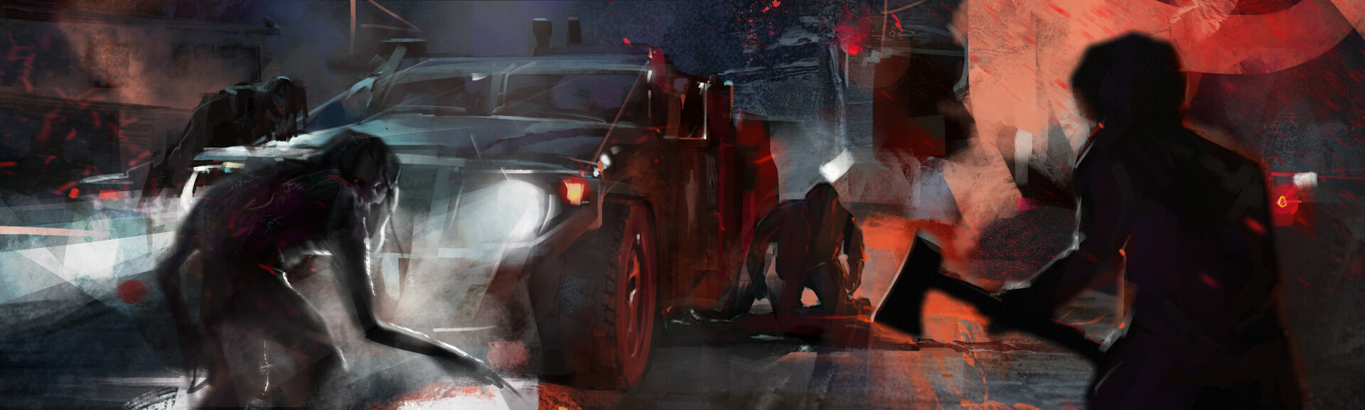 ArtStation - The roadblock