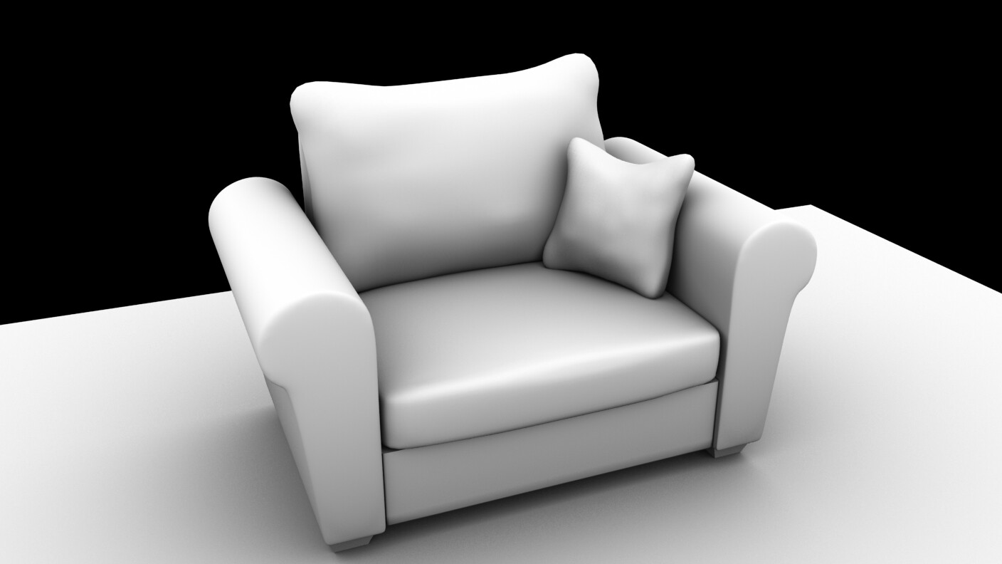 ArtStation - Sofa modelling