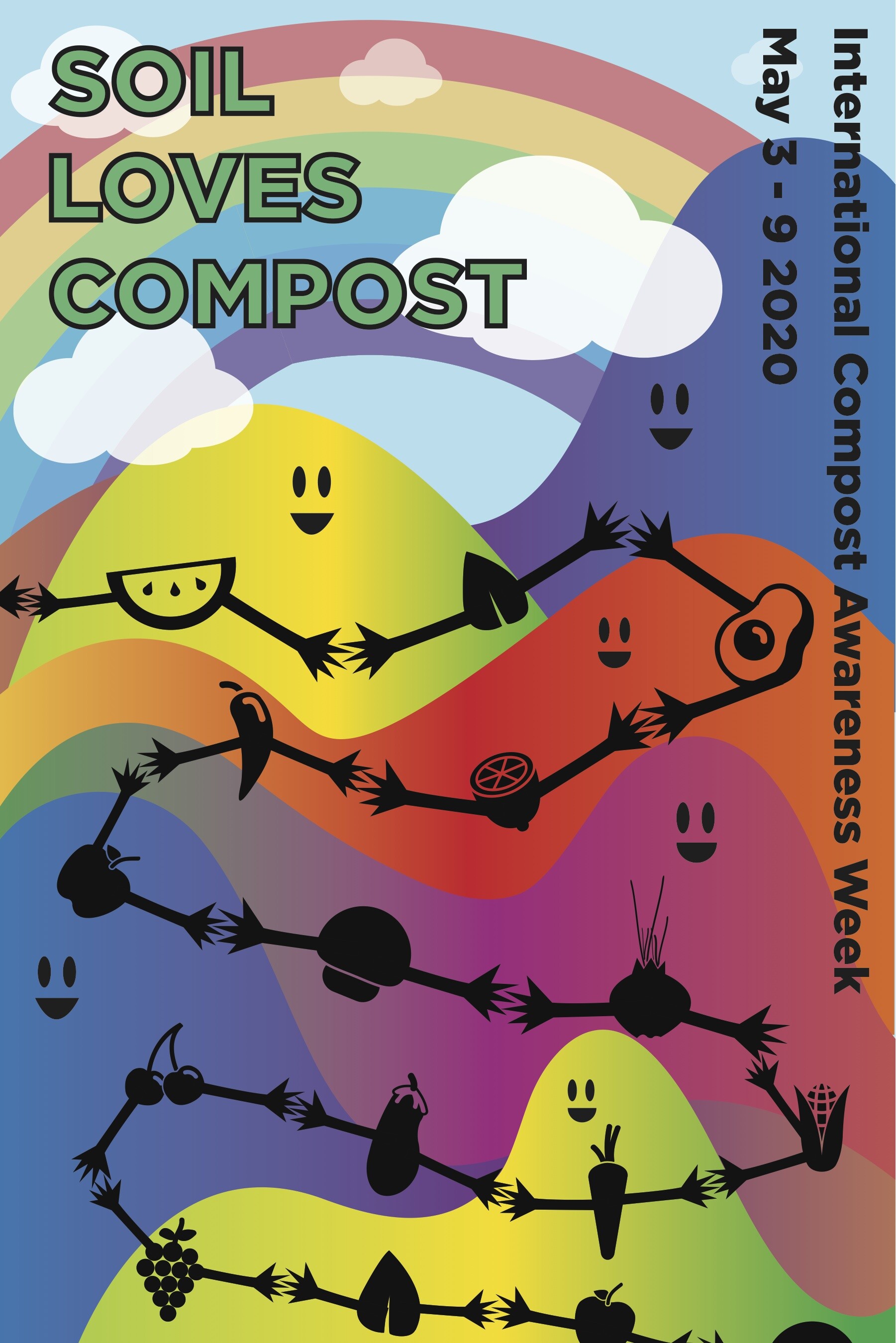 ArtStation - Soil loves compost poster design