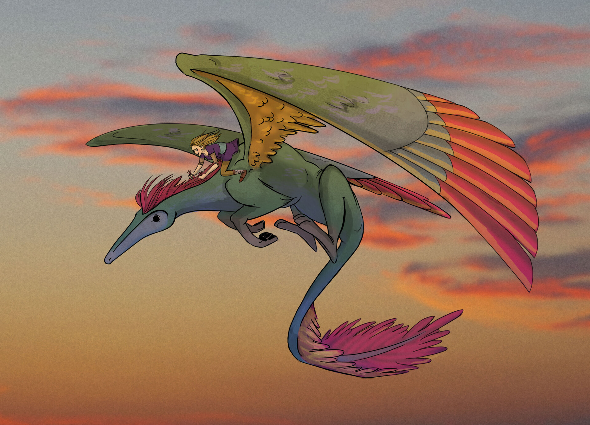 ArtStation - Dawn Flight