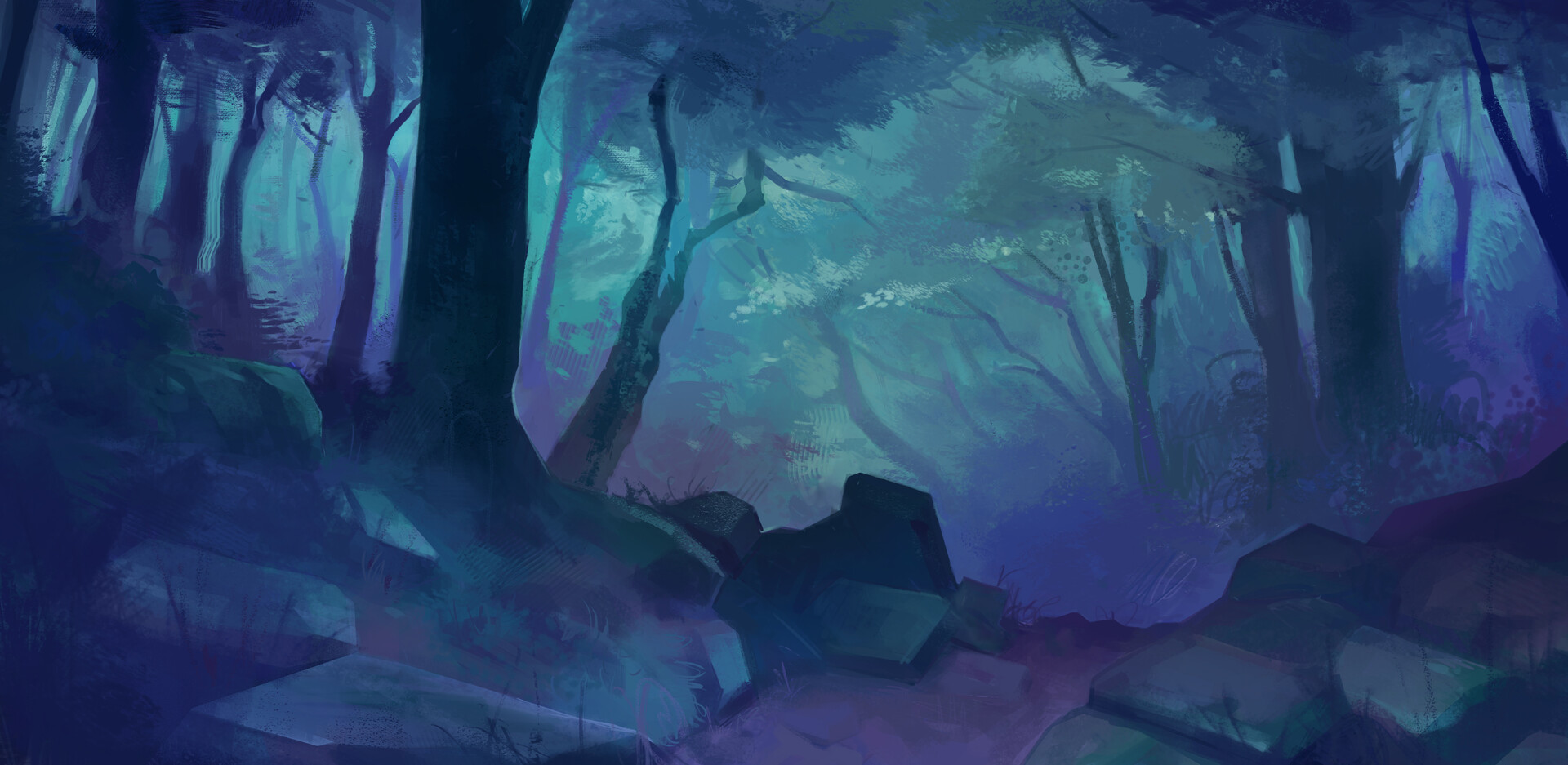 ArtStation - Forest - Environment