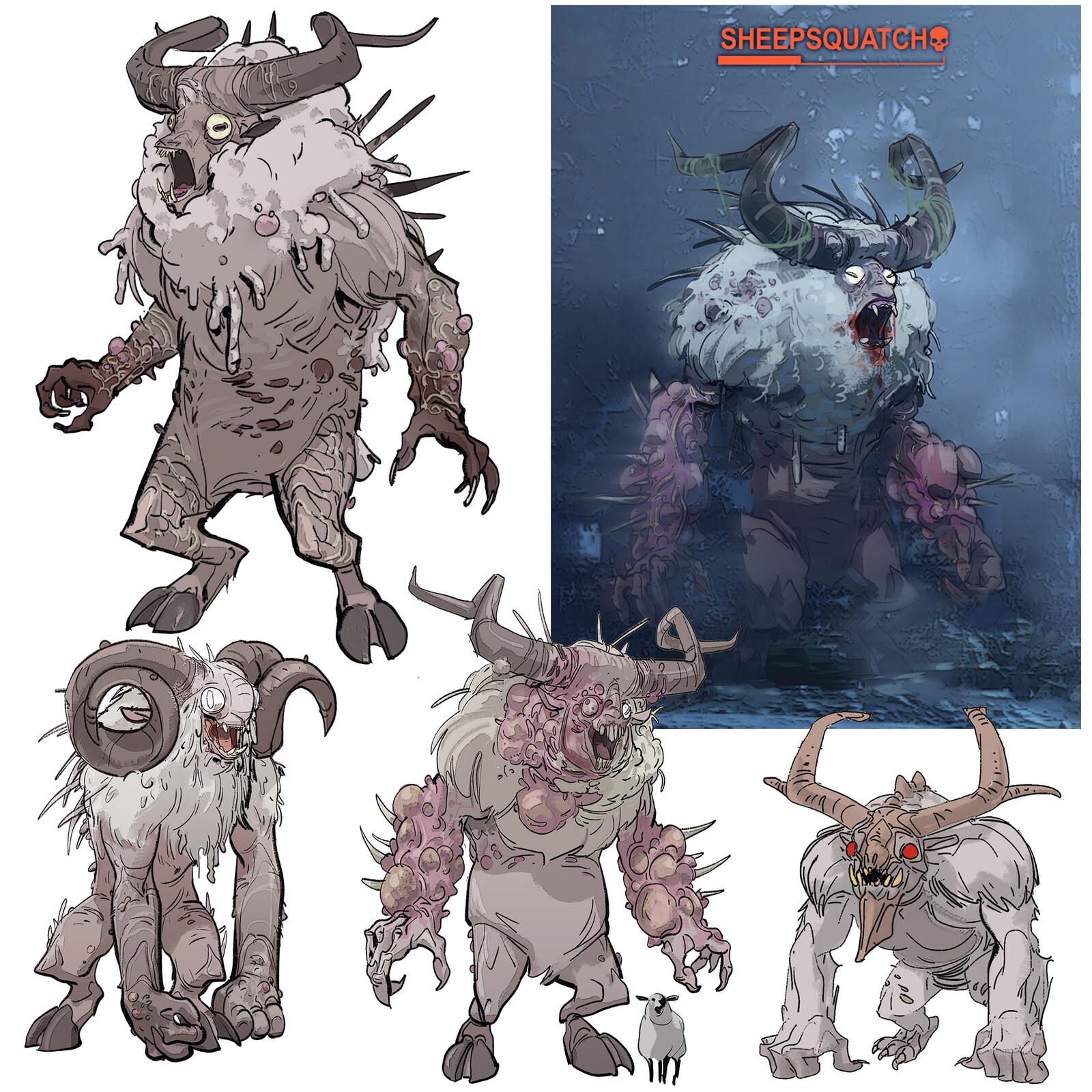 Chris Ortega - Fallout 76 SheepSquatch