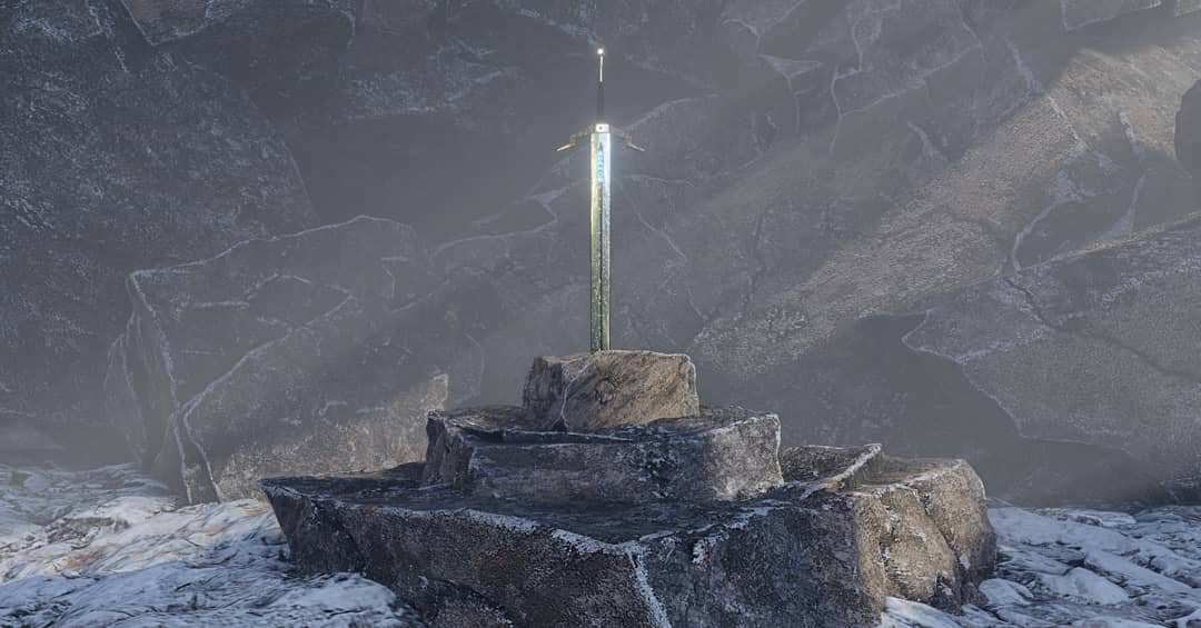 ArtStation - SWORD IN THE STONE
