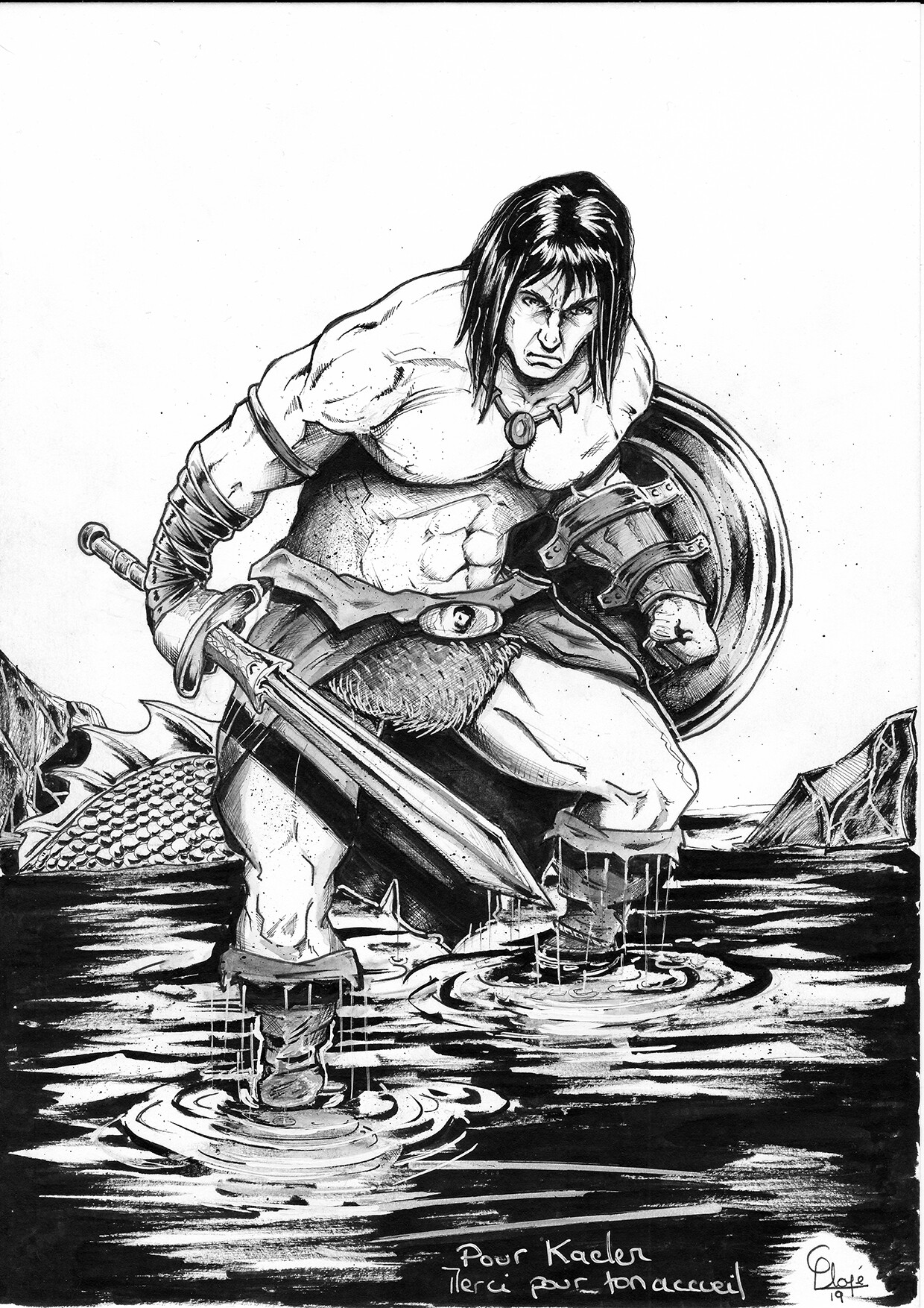 ArtStation - Conan Commission