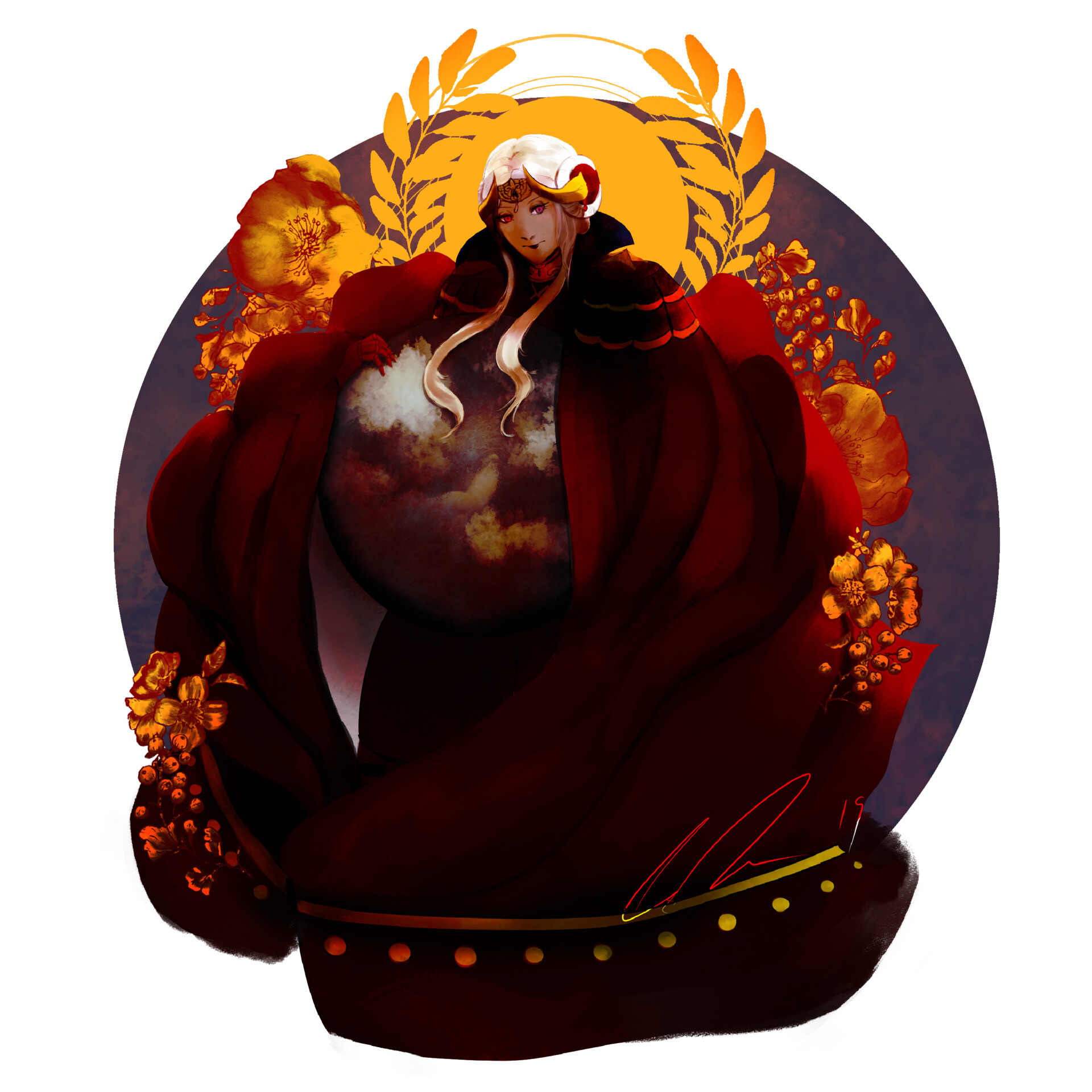 ArtStation - Fire Emblem Three Houses: Crimson Flower