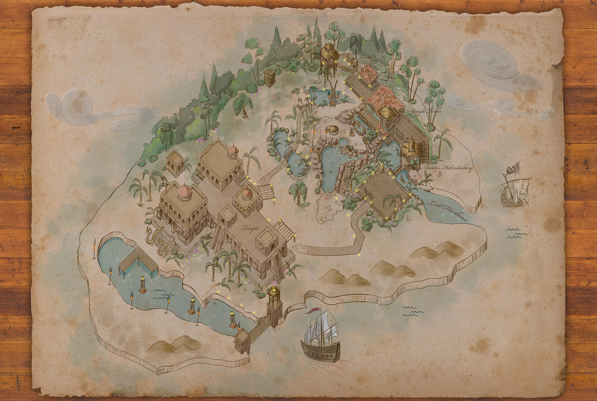 ArtStation - Map for lighting control app