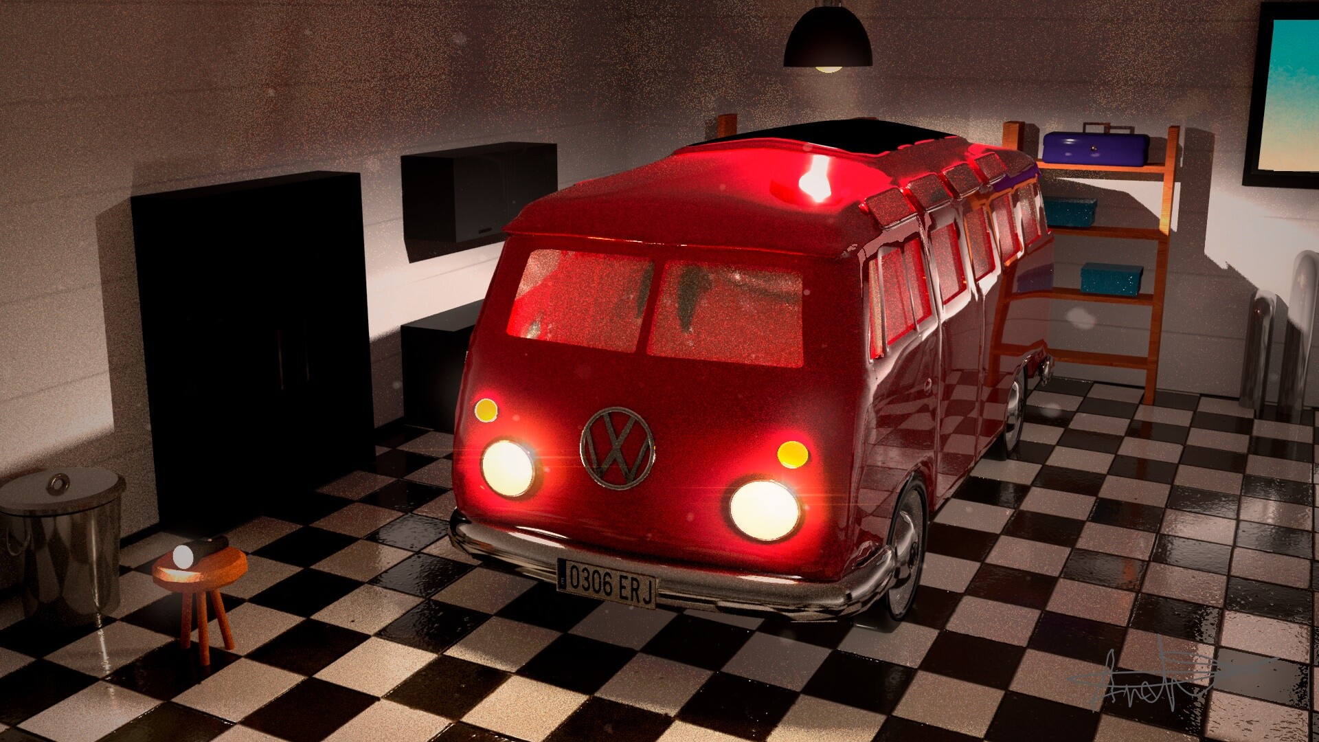 ArtStation - Volkswagen van