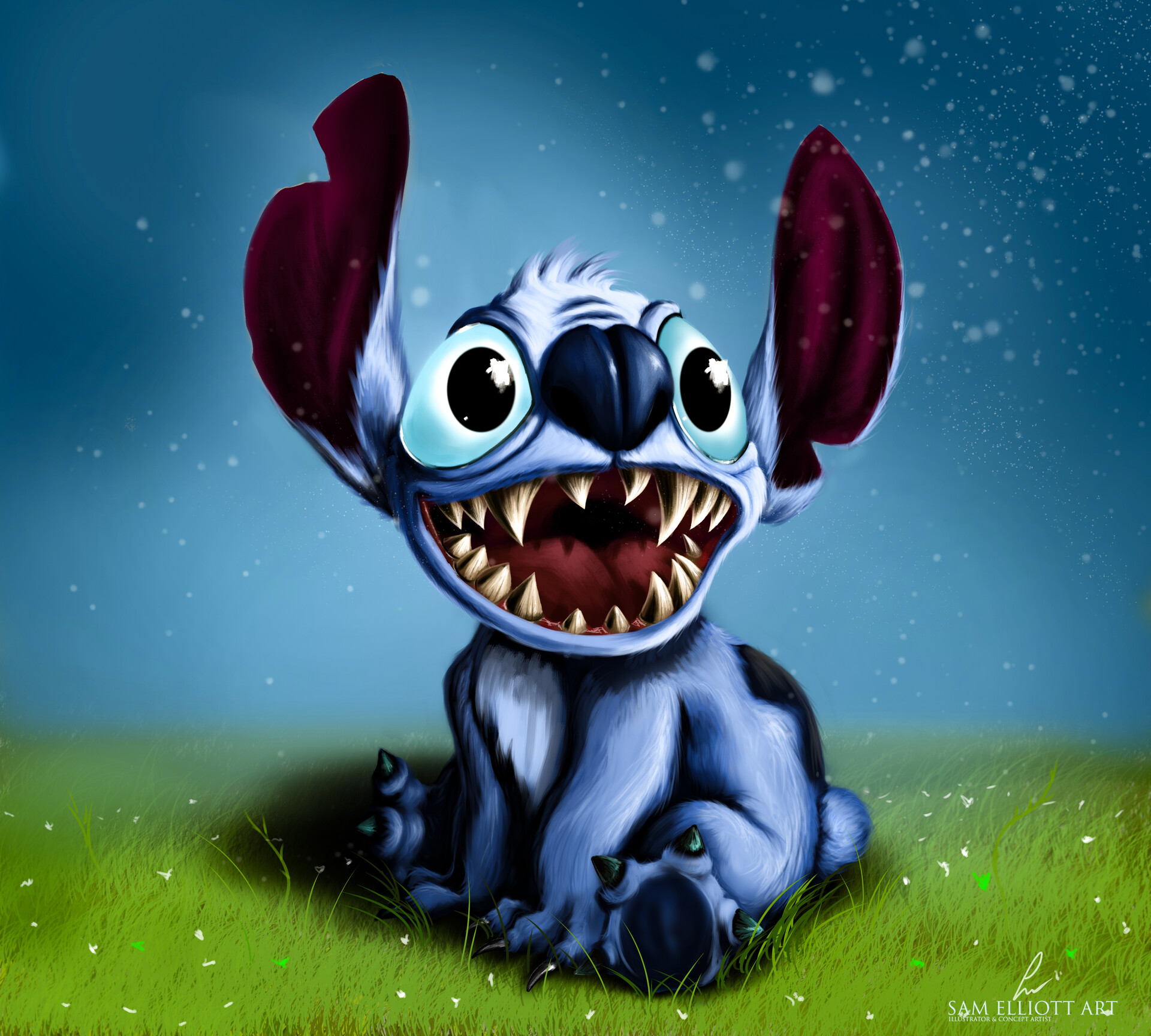ArtStation - Stitch Fan art