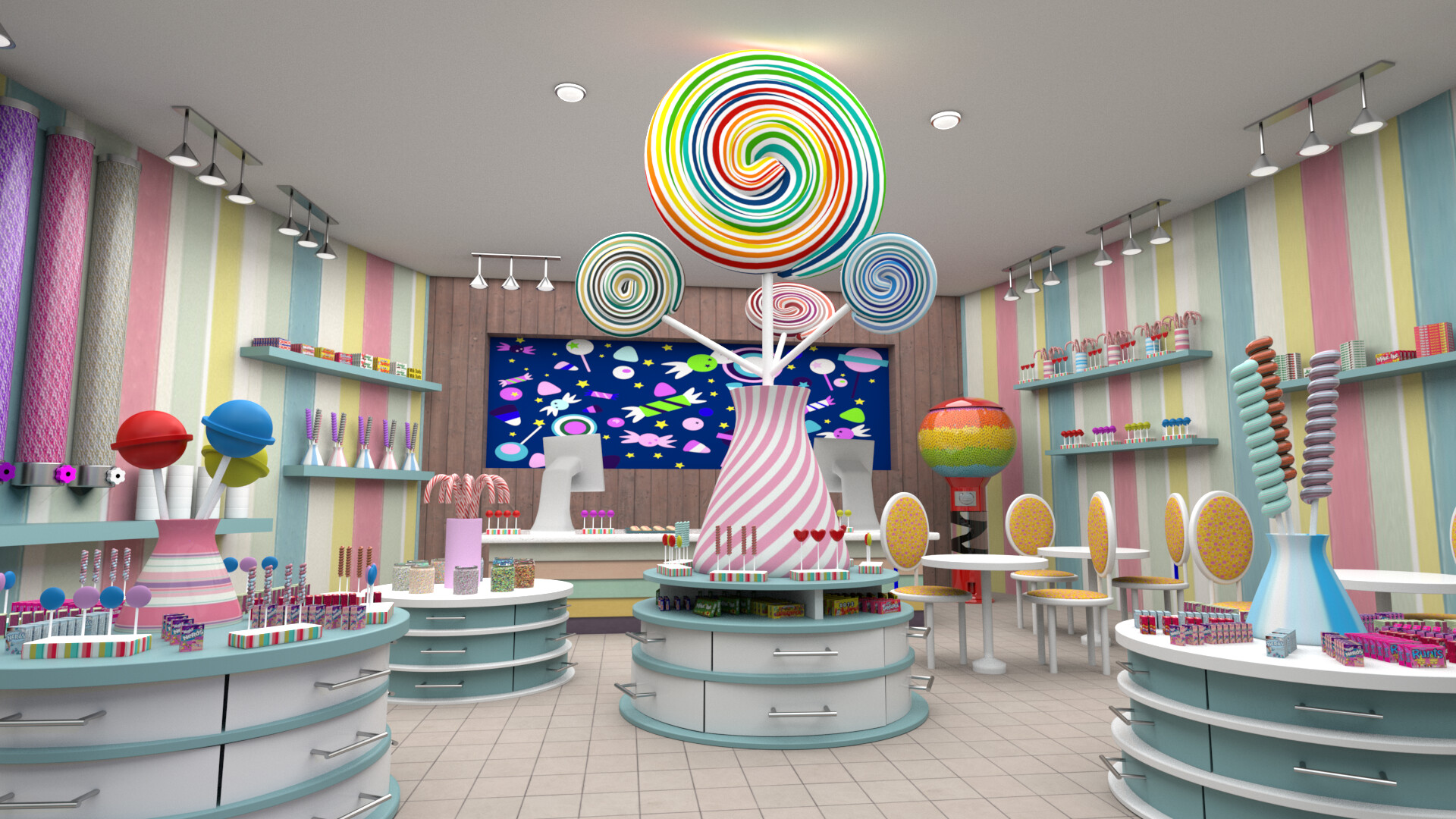 ArtStation - Candy Shop