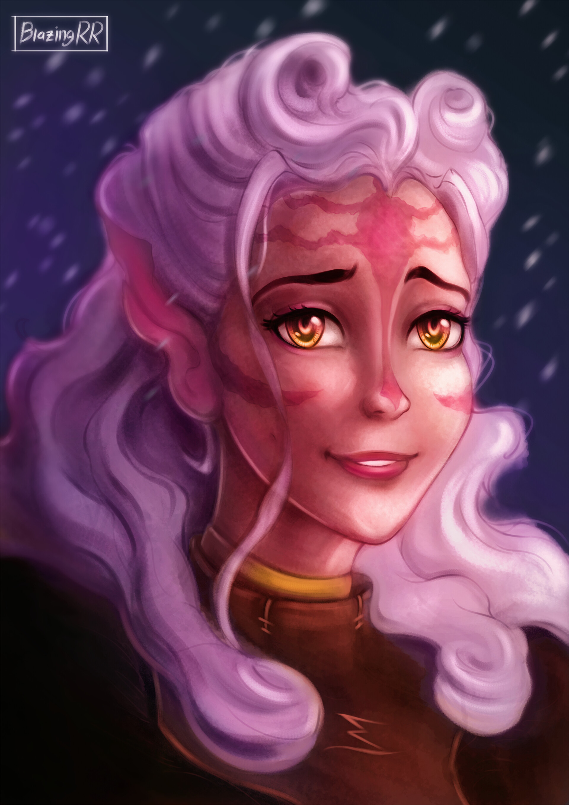 ArtStation - Tender Light (My OC, Adarra)