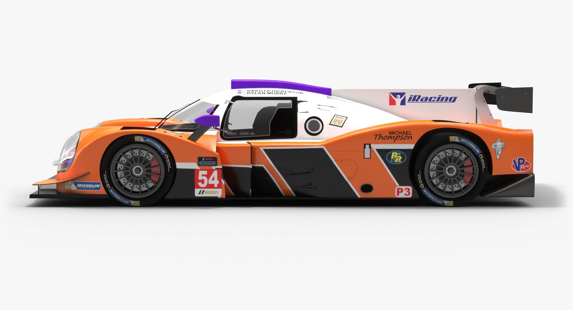 OpticalDreamSoft - MLT Motorsports #54 IMSA Prototype Challenge Season ...