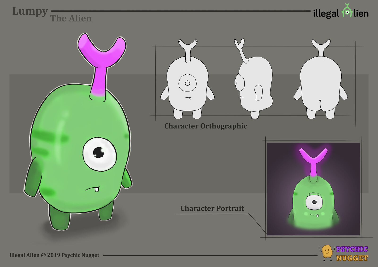 Vincent Loo Ji Jian - Lumpy the Alien