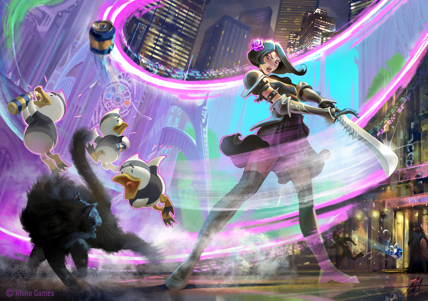 ArtStation - Mythgard. Sword Saint