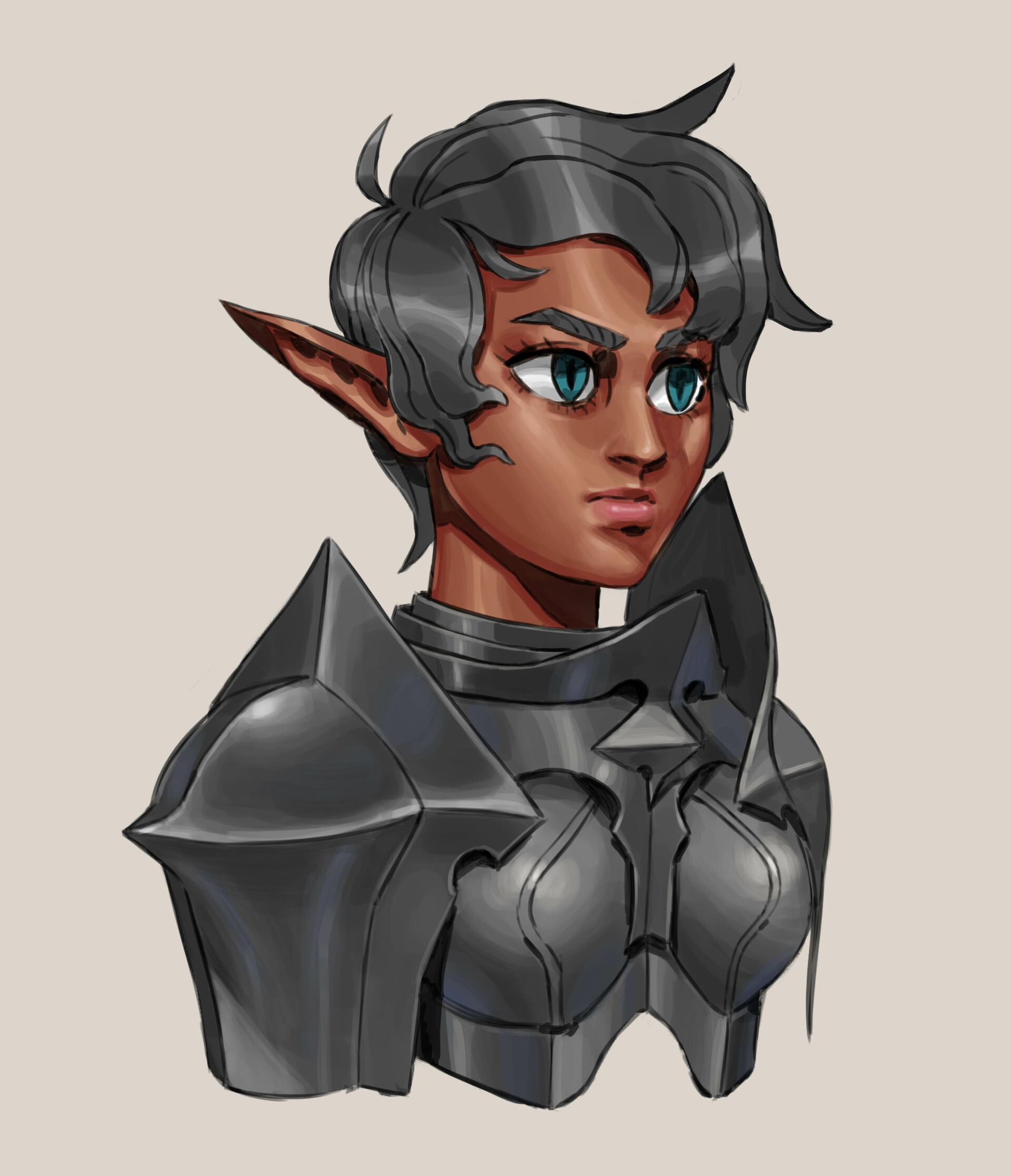 ArtStation - Dark elf