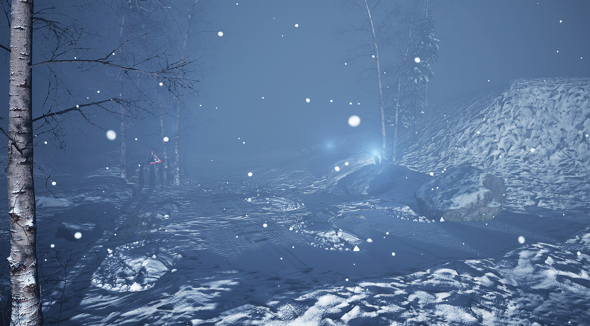 ArtStation - SNOW environment / Unreal Engine 4