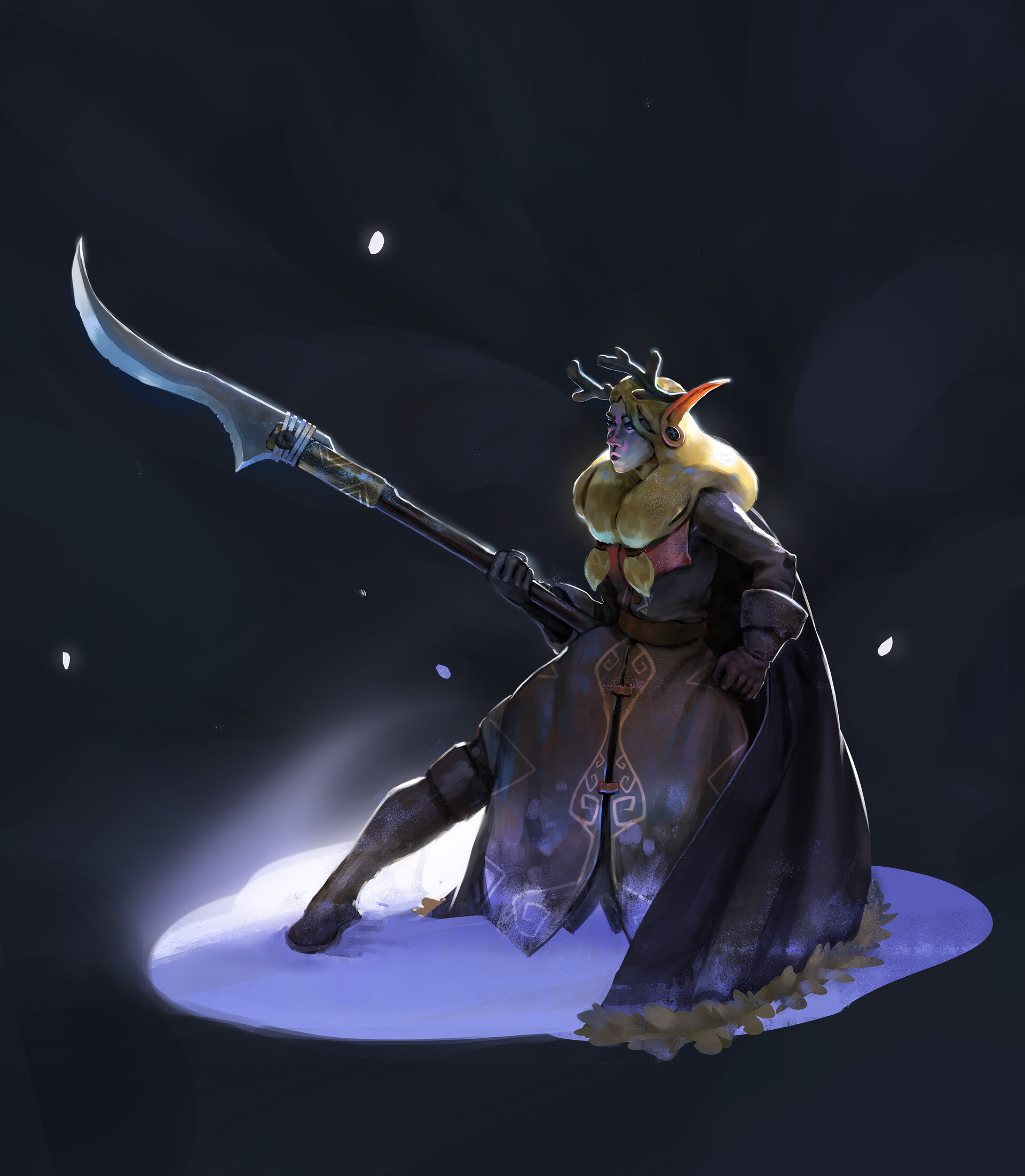 ArtStation - Snow Elf