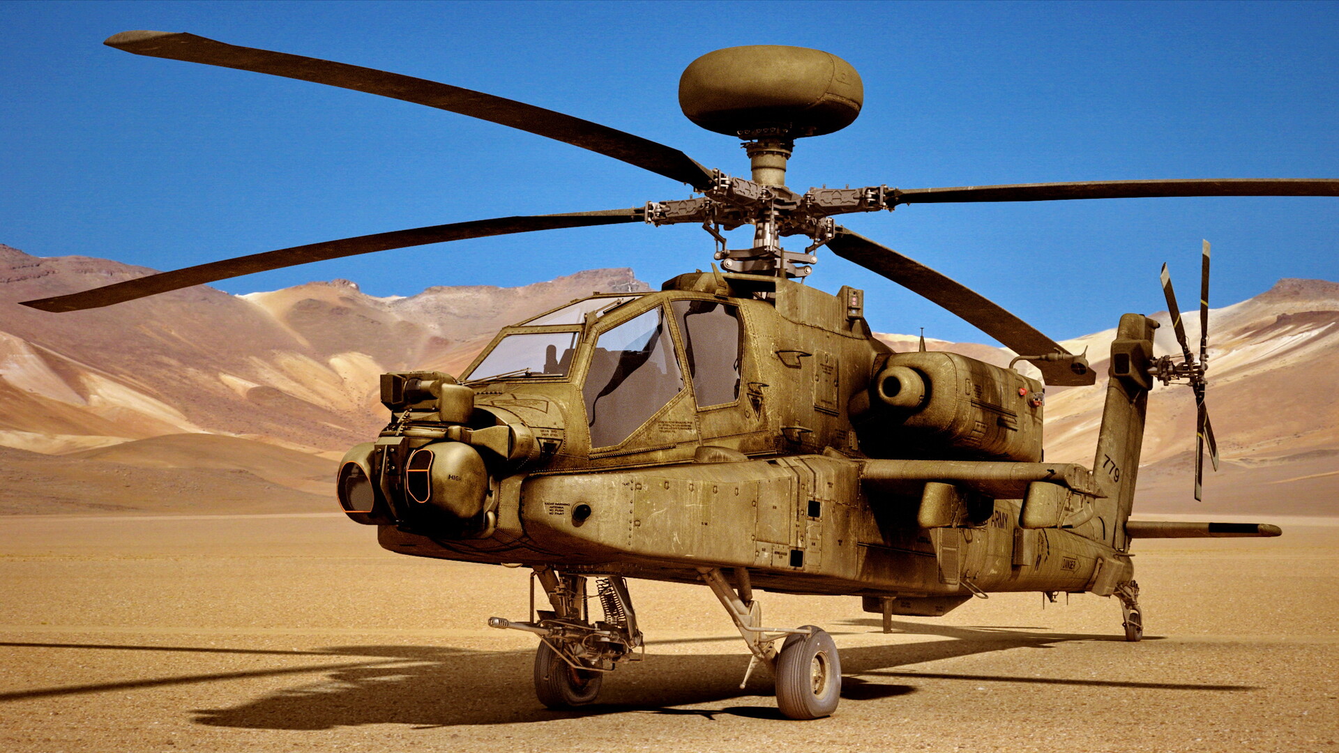 ArtStation - AH-64 Apache