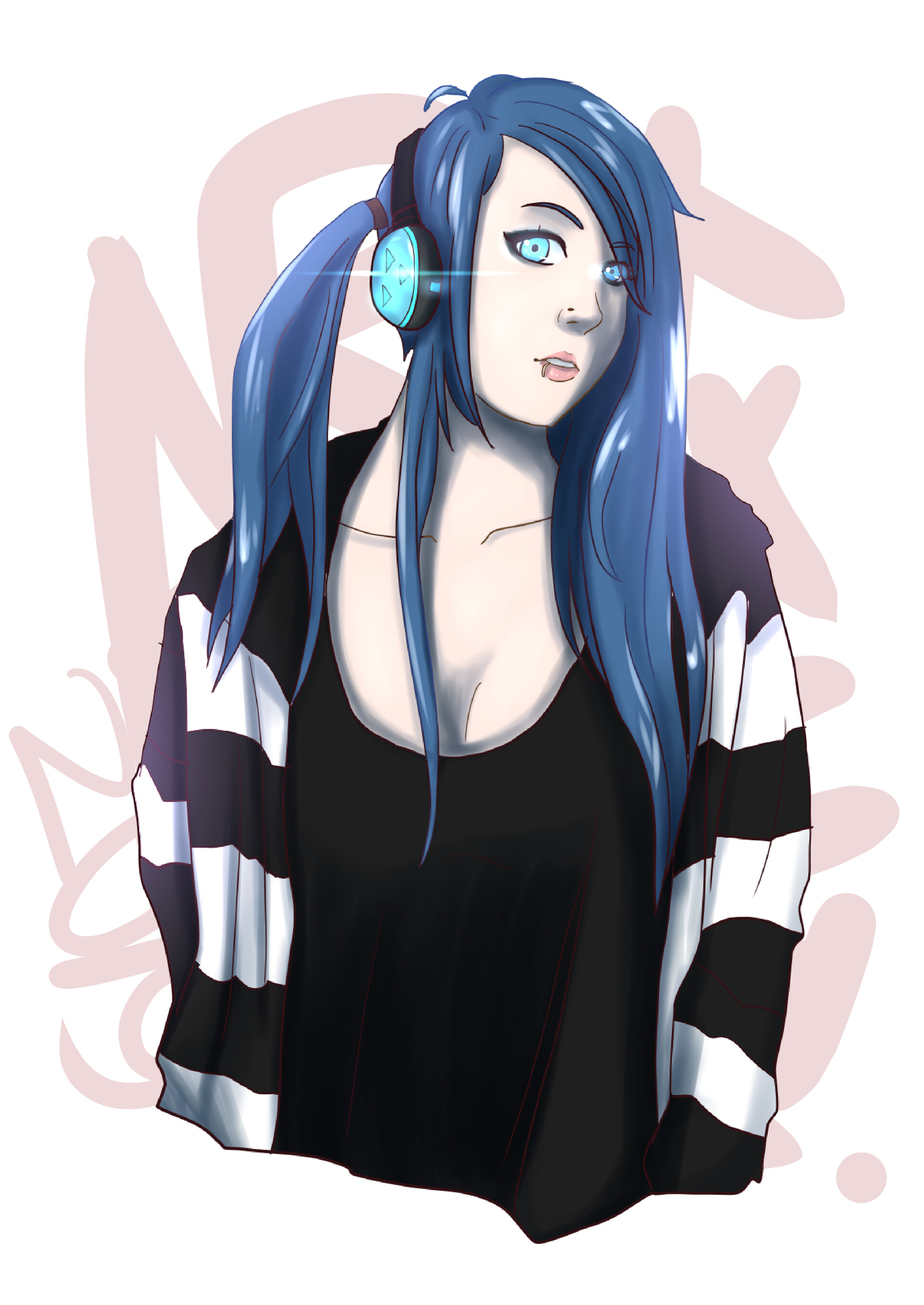 ArtStation - Emo girl