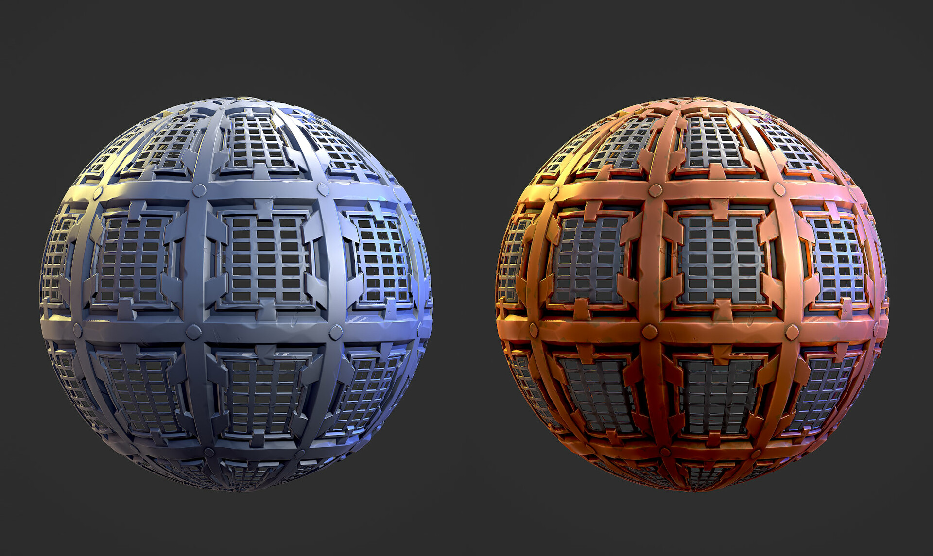 3dExtrude Tutorials - Stylized Grate - Substance Designer