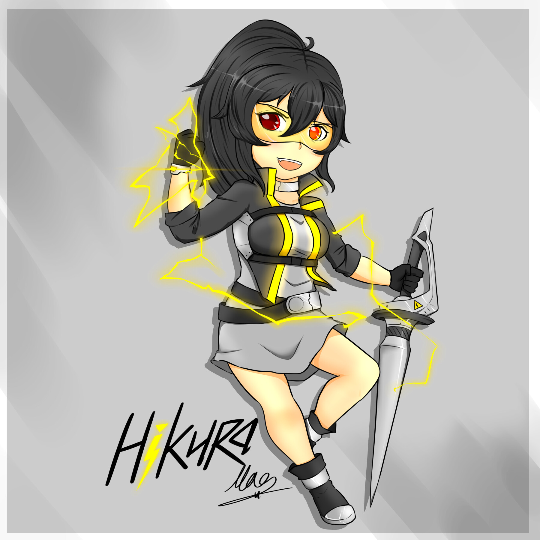 ArtStation - Chibi Battle Suit Kura