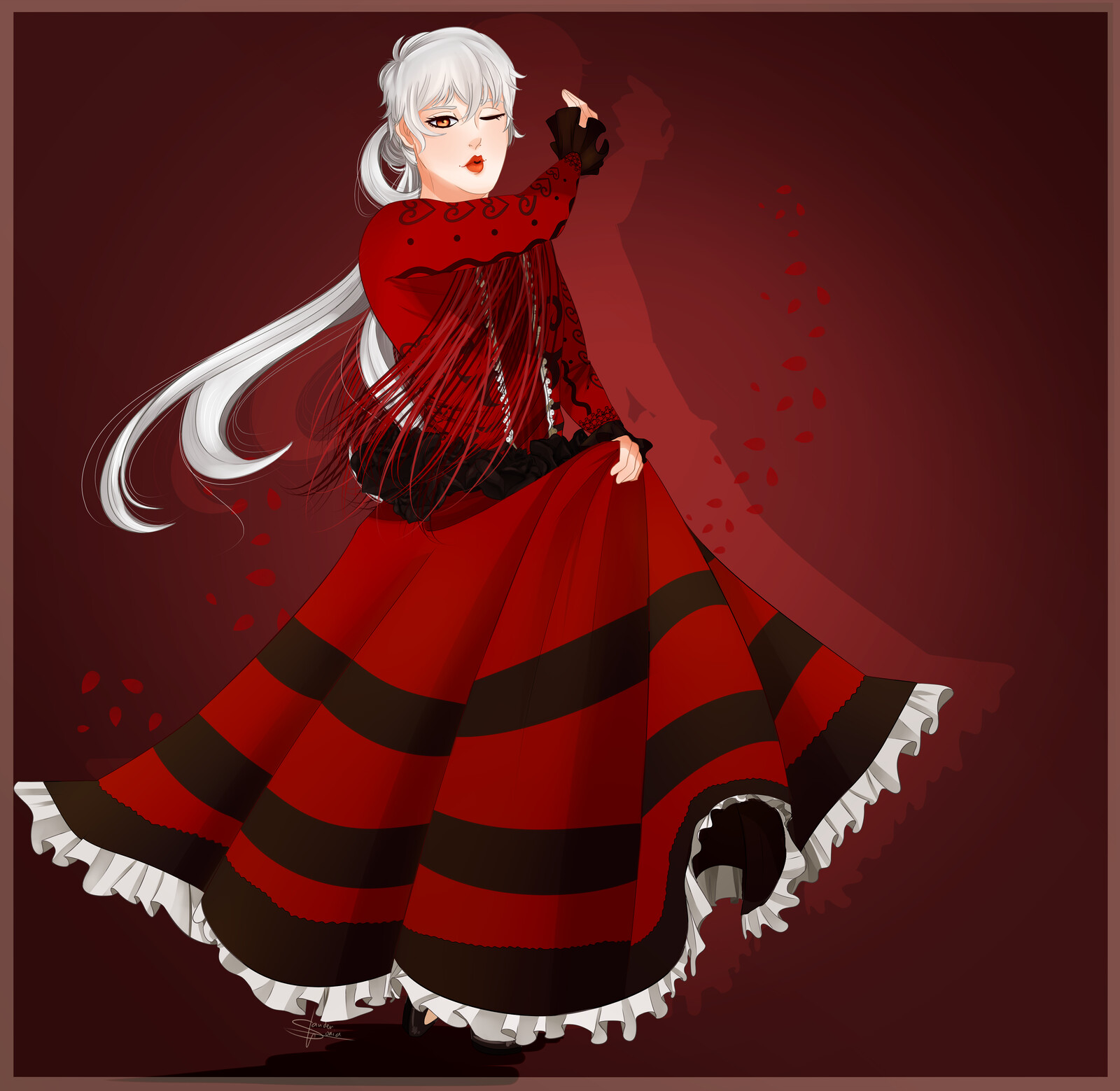 Sander Hazard - Flamenco dancer