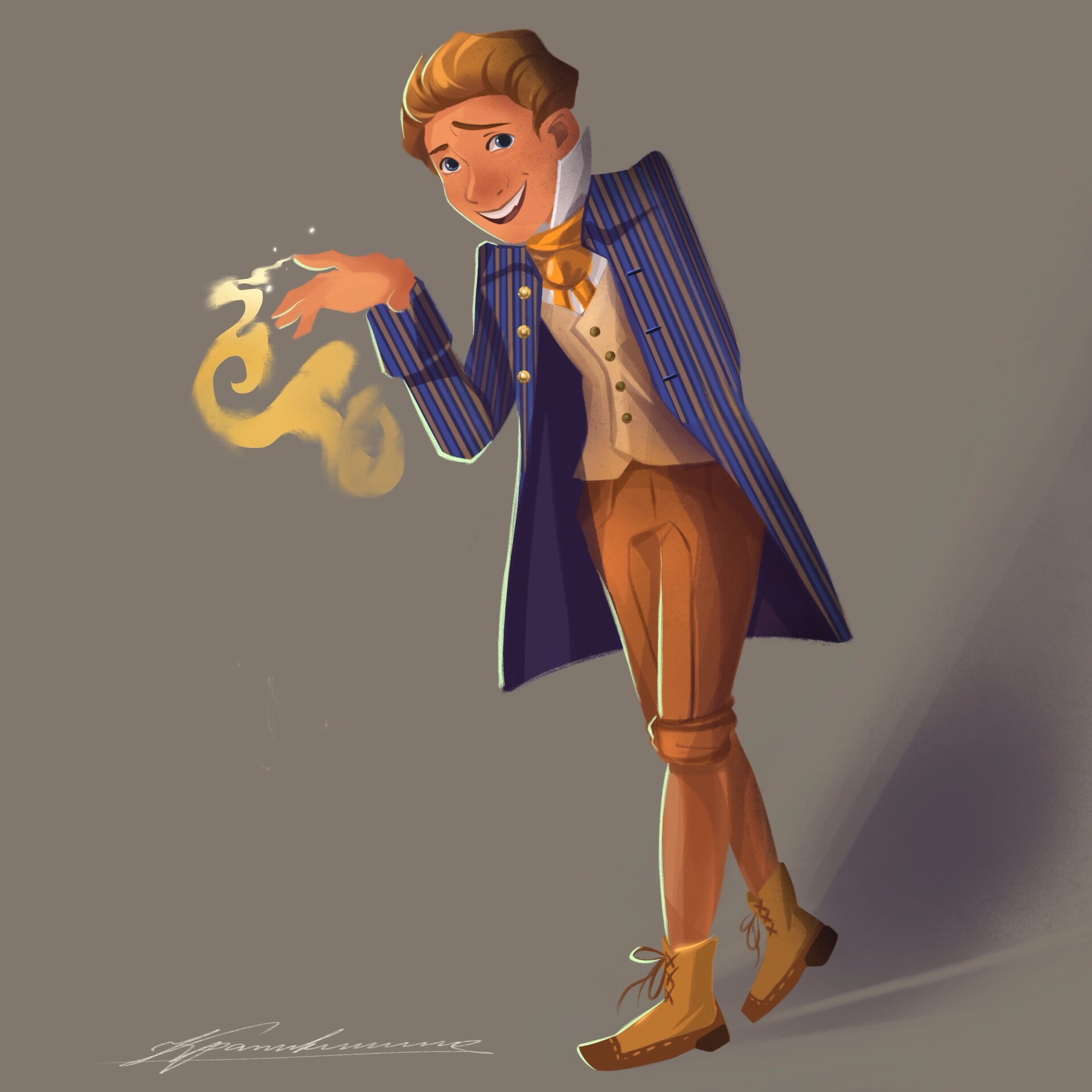 ArtStation - magic boy