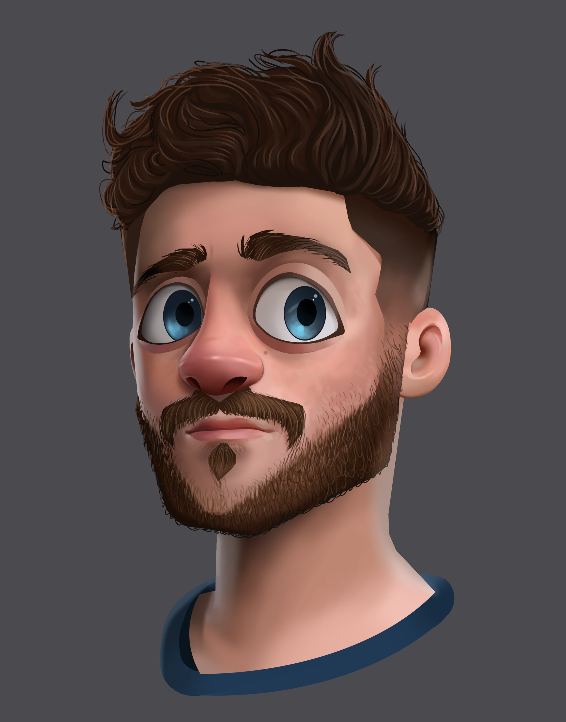 ArtStation - Self Portrait
