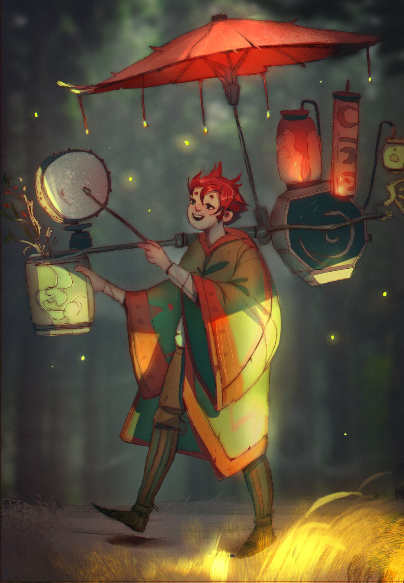 ArtStation - Firefly encounter