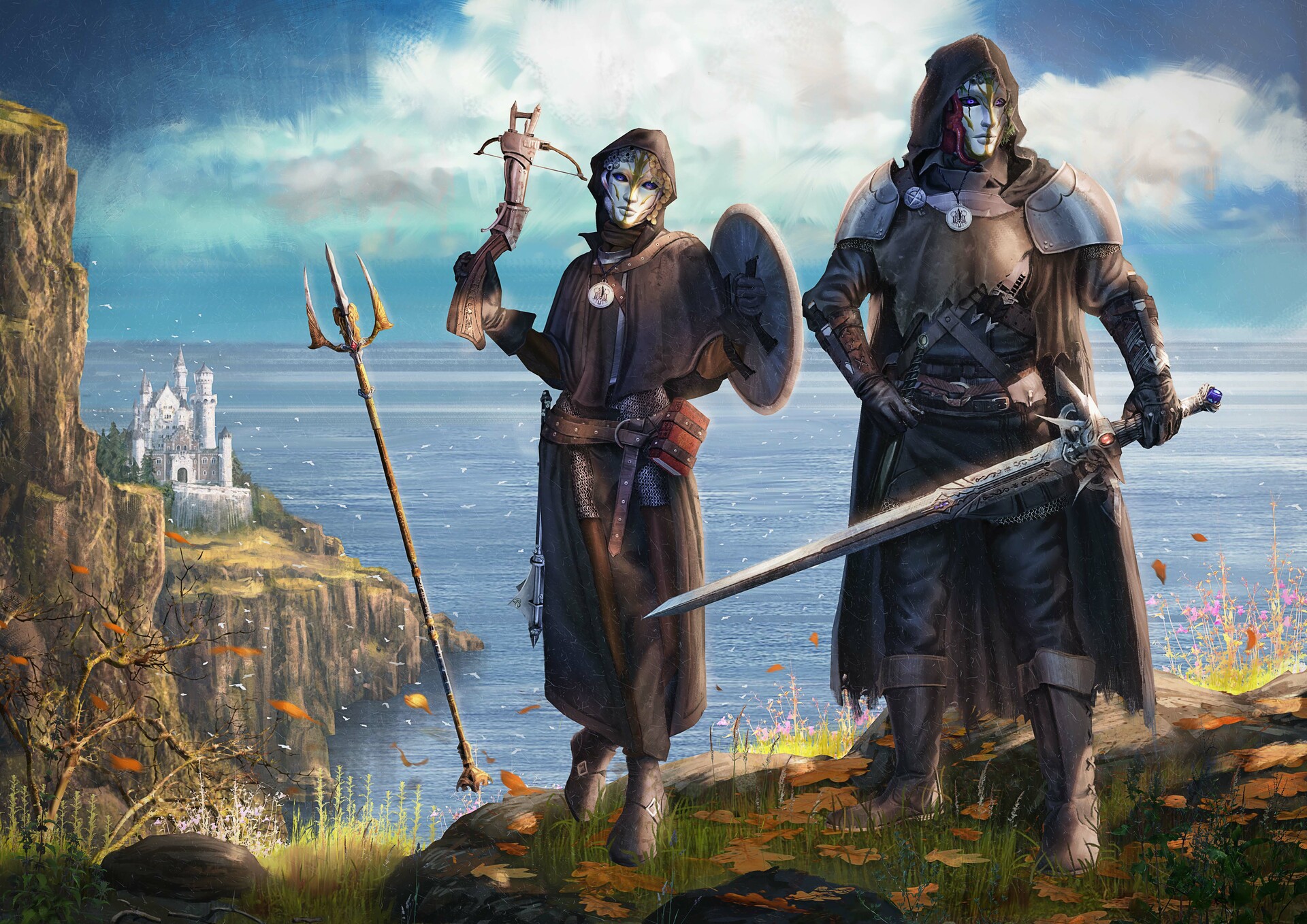 "Rogue & Cleric" by Azid Faizi : r/ImaginaryClerics