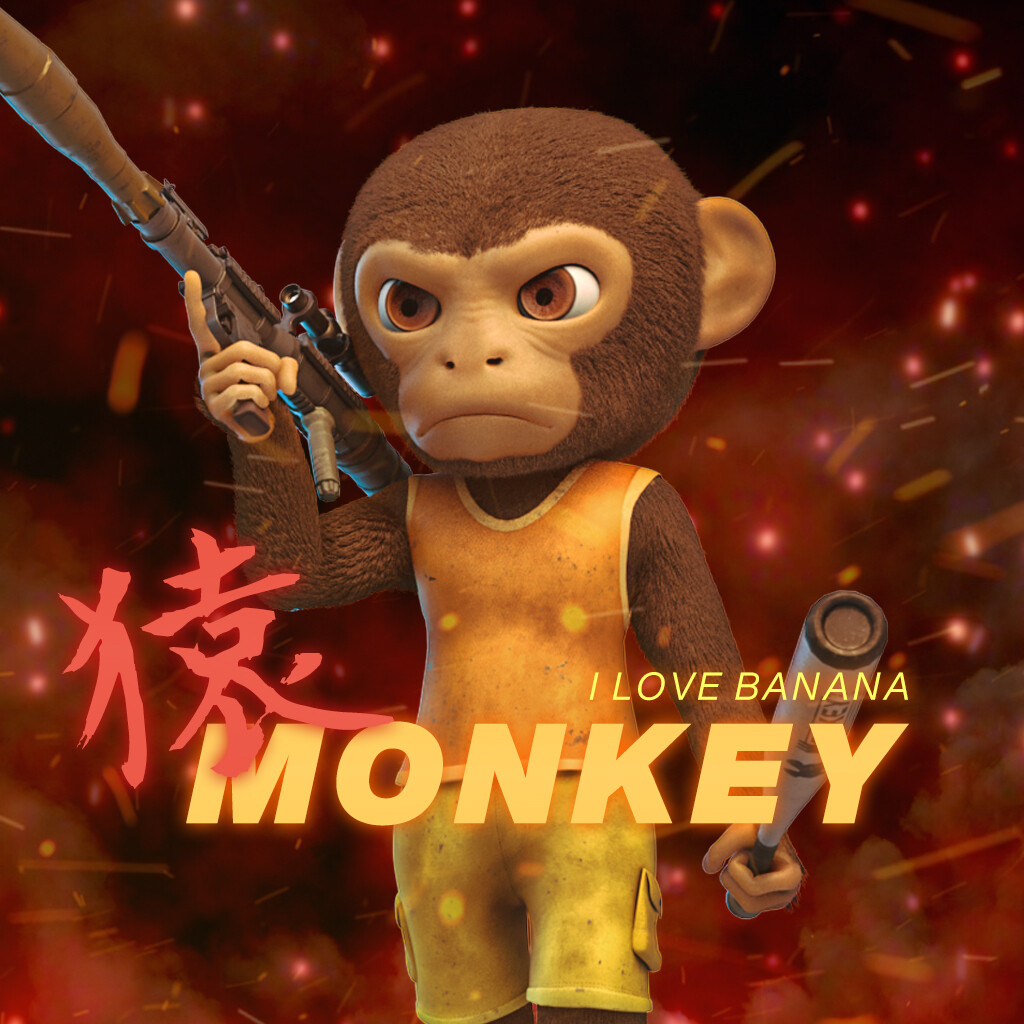 ArtStation - Monkey -SARU-