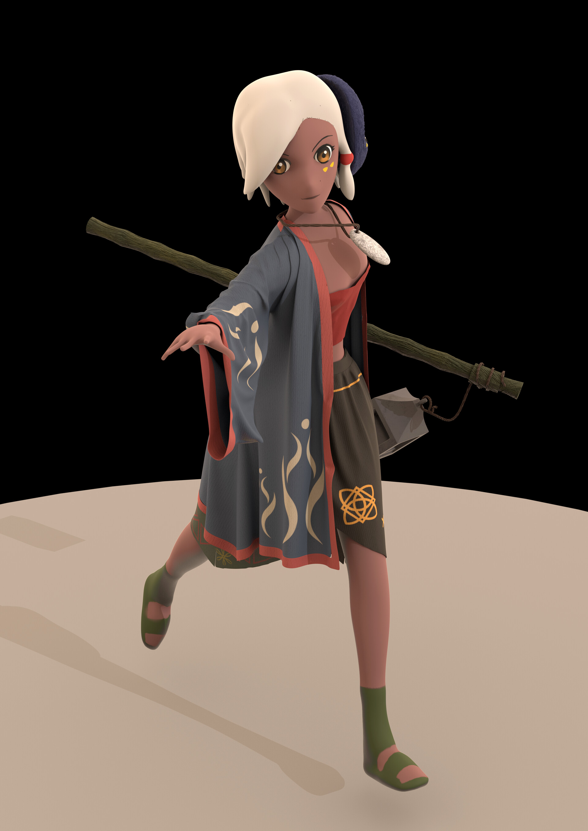 ArtStation - Anime Model 3D