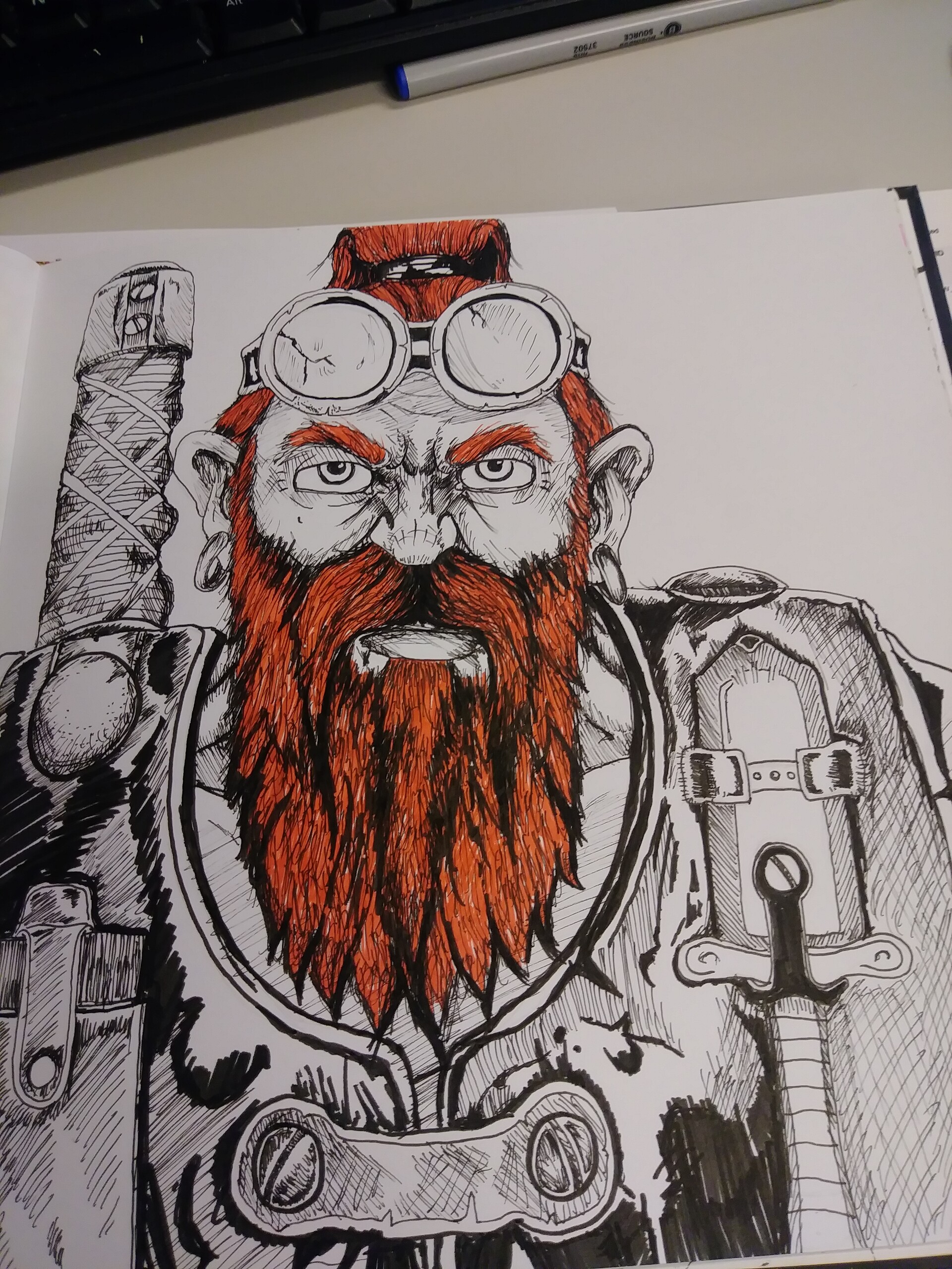 ArtStation - Dwarf Raider