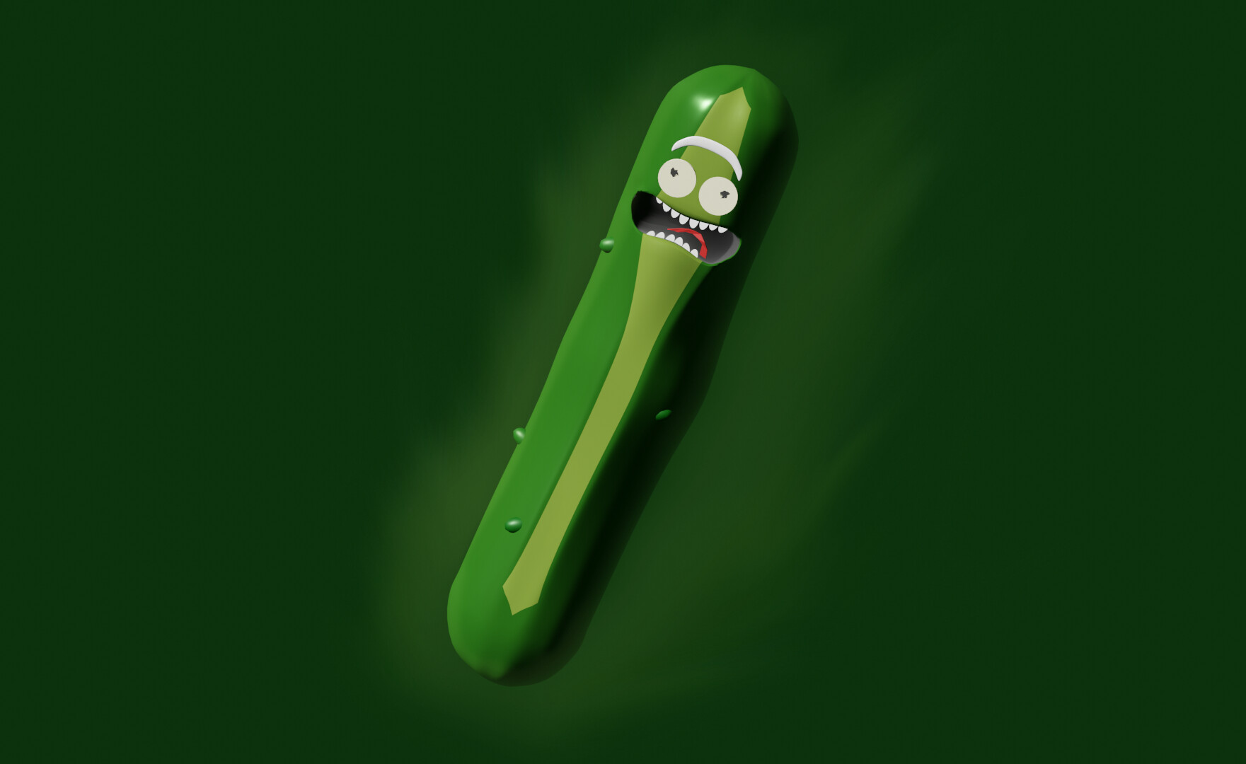 ArtStation - I'm Pickle Rick, Morty!