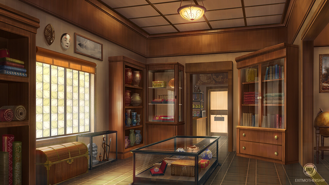 Julian Seifert-Olszewski - Background Art: Curio Shop