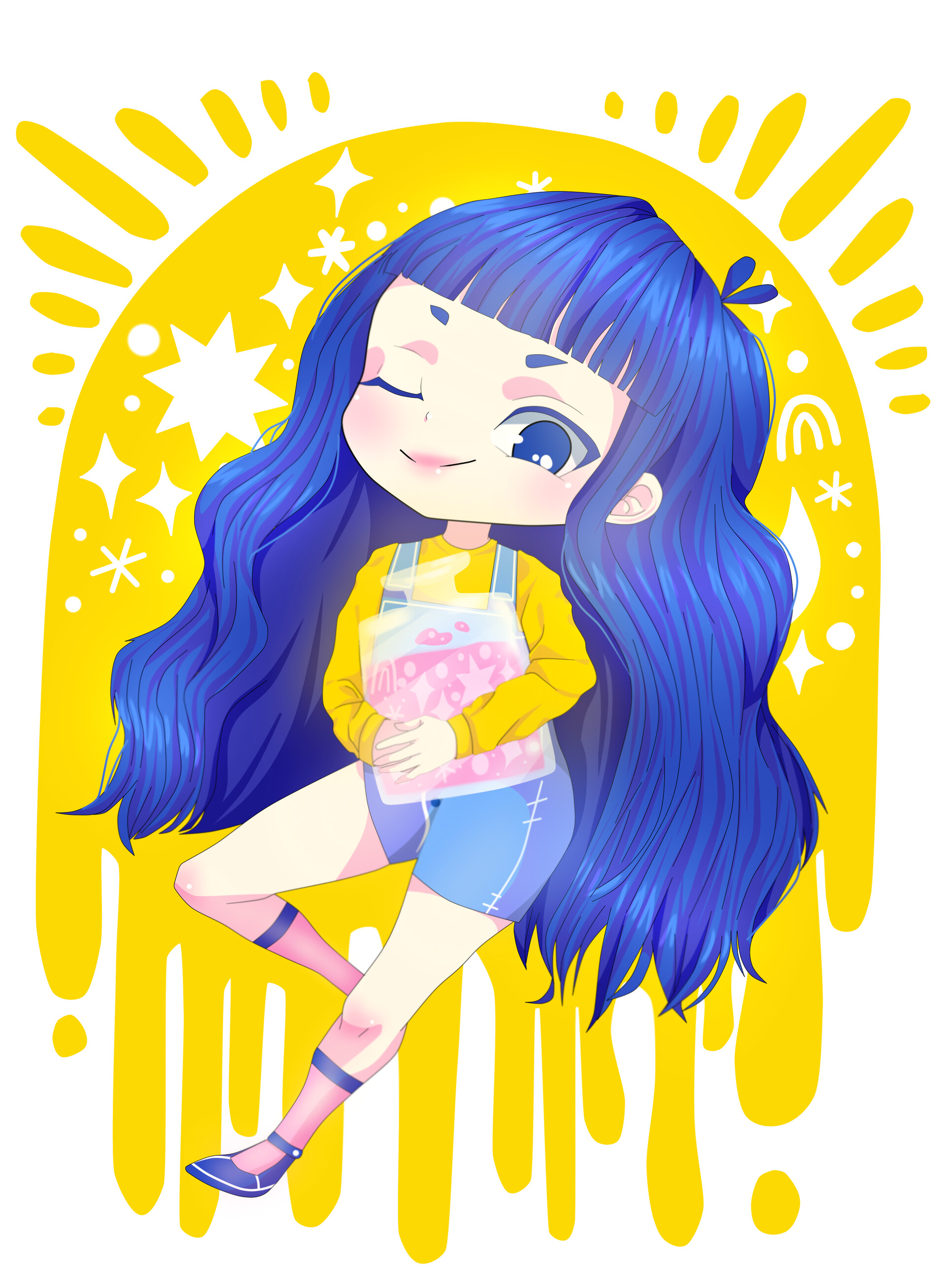 ArtStation - Chibi girl