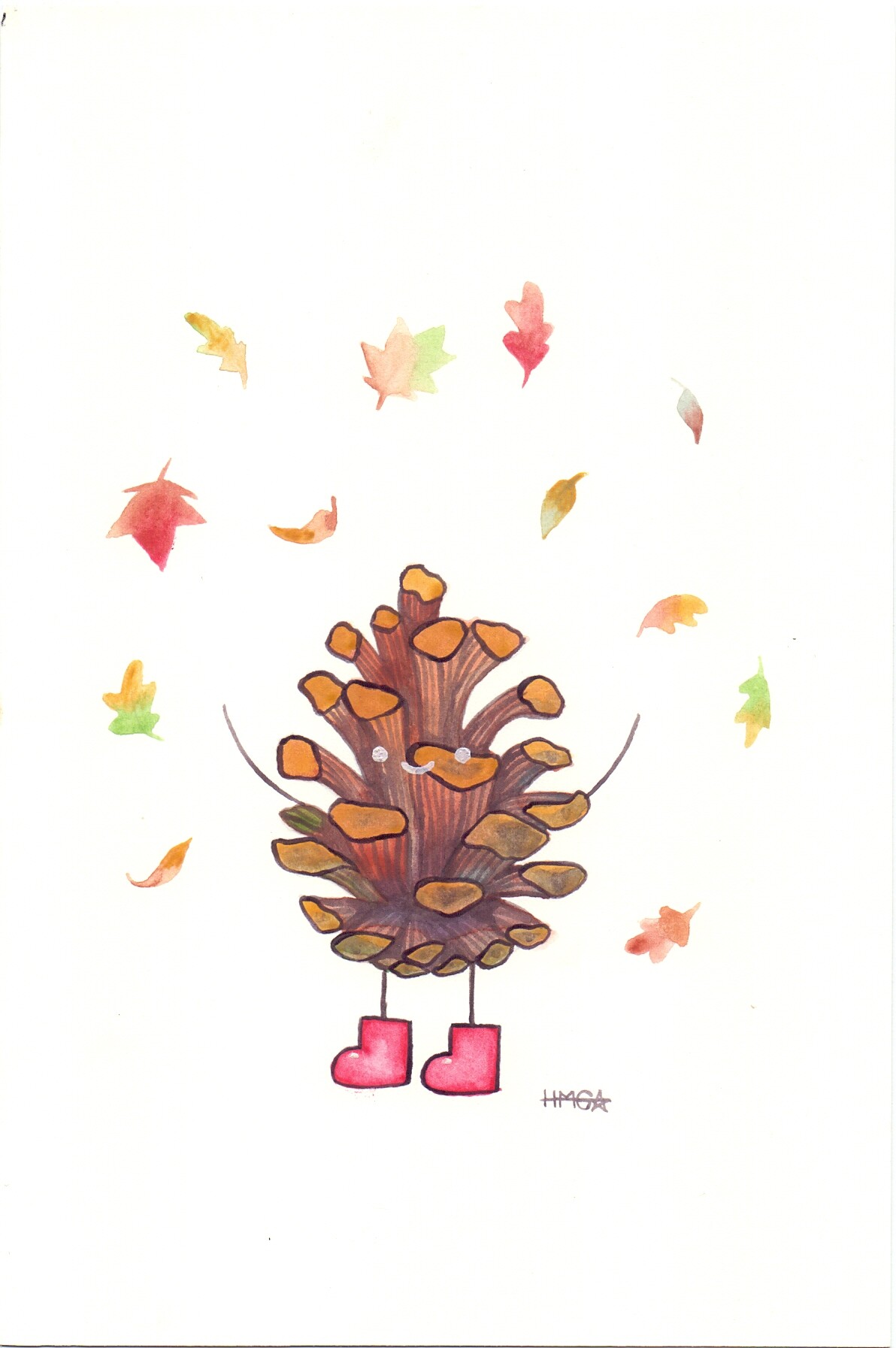 ArtStation - Autumn Pinecone