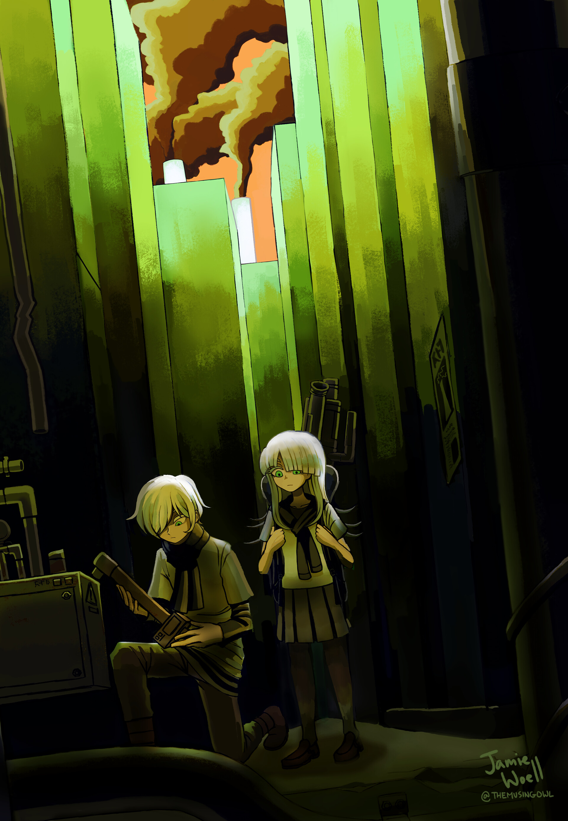 ArtStation - Toxic World (2019) [+Process]