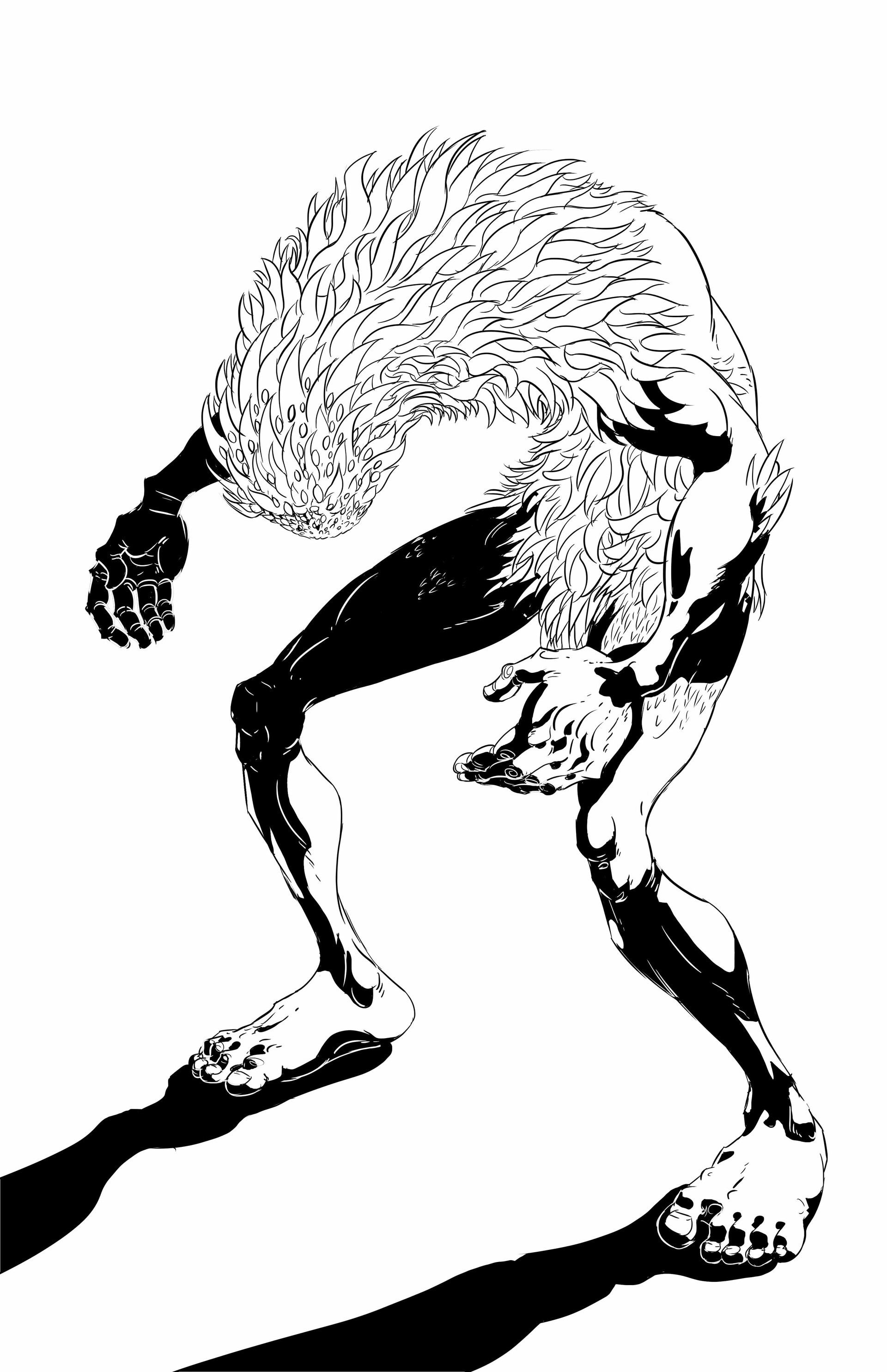 ArtStation - Jewish mythology demons - Ketev Meriri