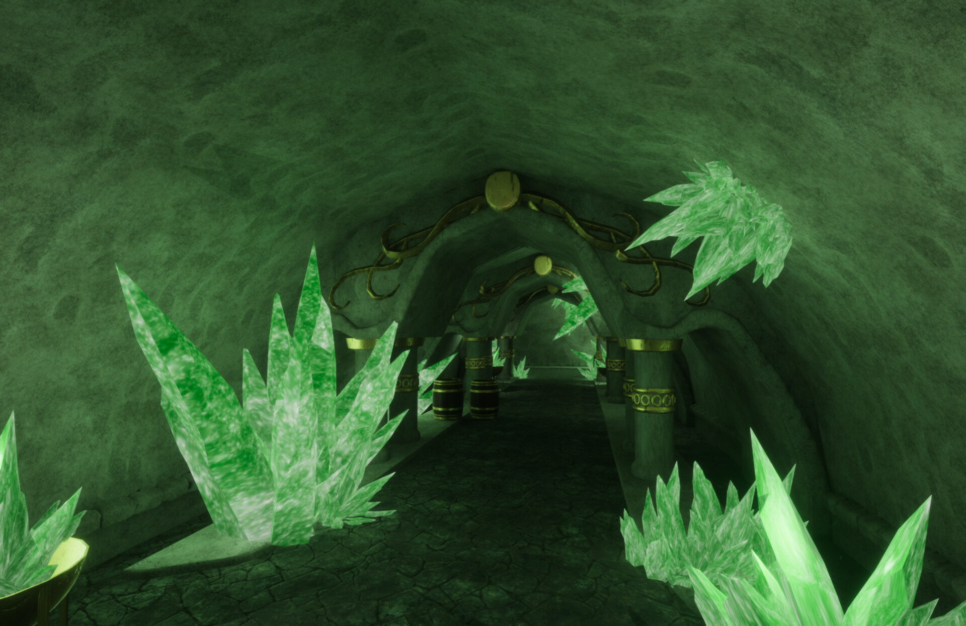 ArtStation - Crystal Dungeon - Environment Art