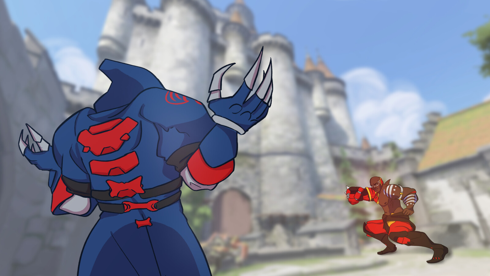 Robbie Derosa - Commissioned work for Paris Eternal (Stage 4 Overwatch ...