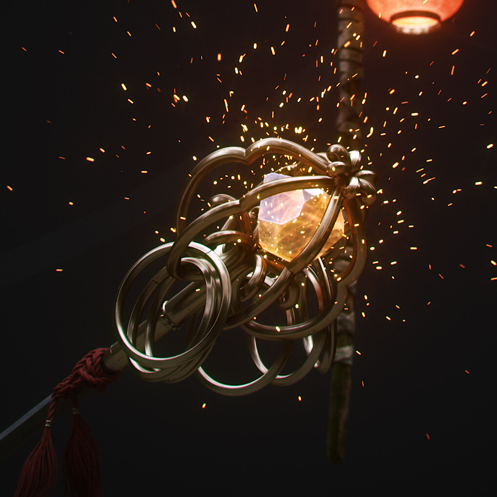 ArtStation - Monk's Staff