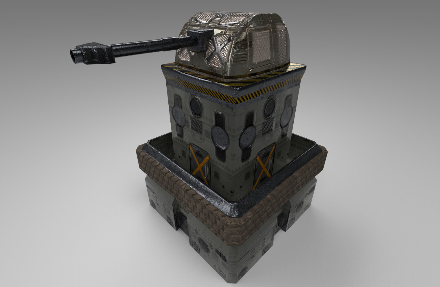 ArtStation - Anti Tank Tower